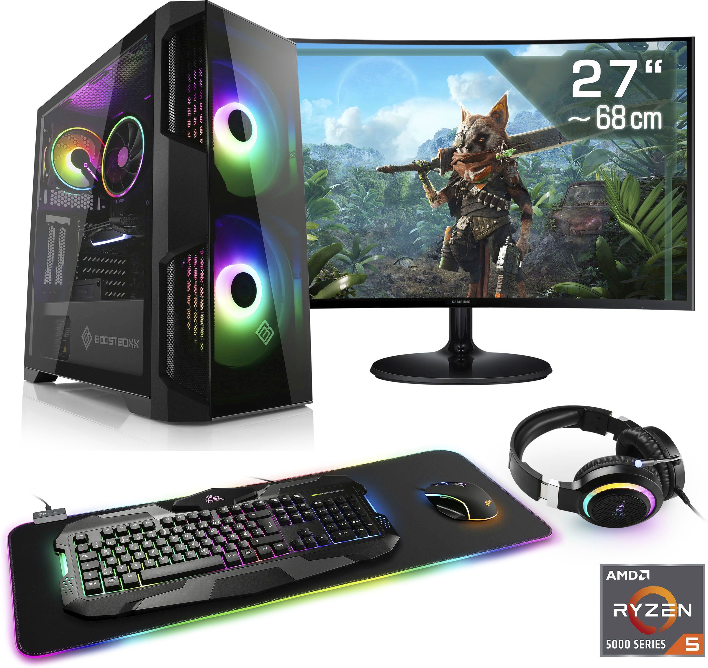 Black Friday CSL Gaming-PC-Komplettsystem »Sprint L6113« | BAUR