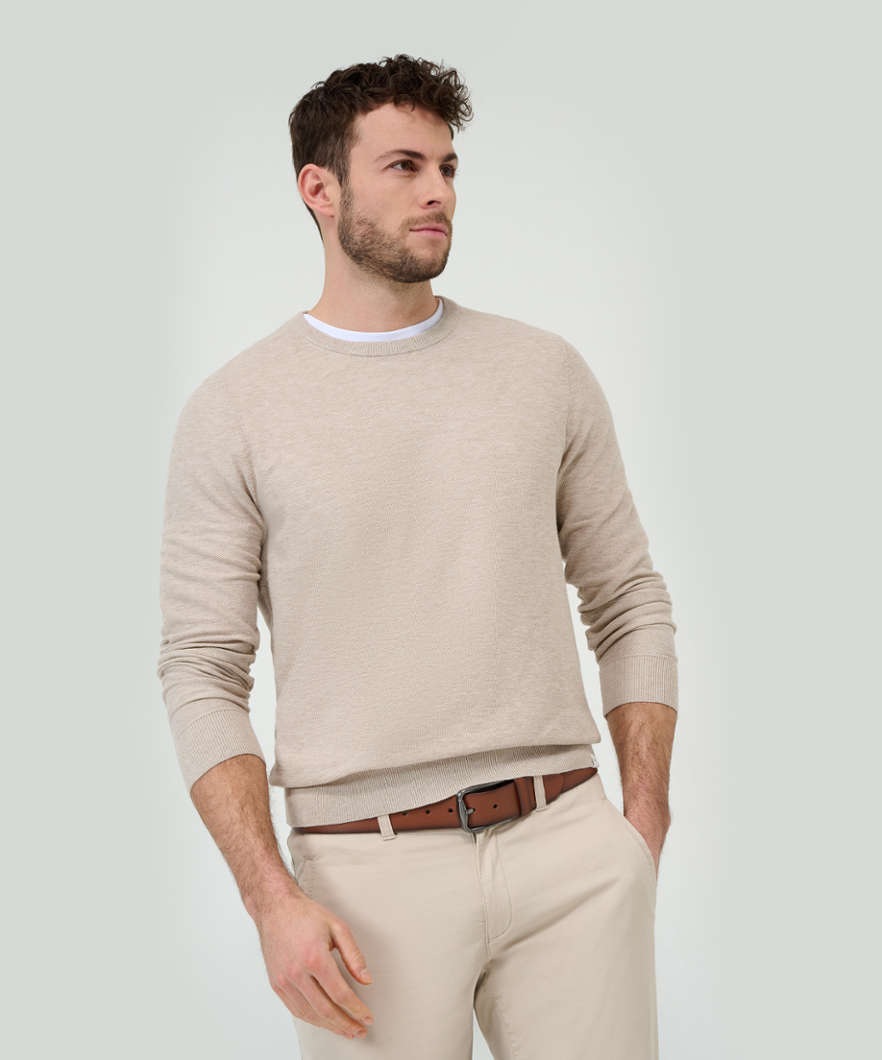 Brax Rundhalspullover »Style RICK« für | BAUR