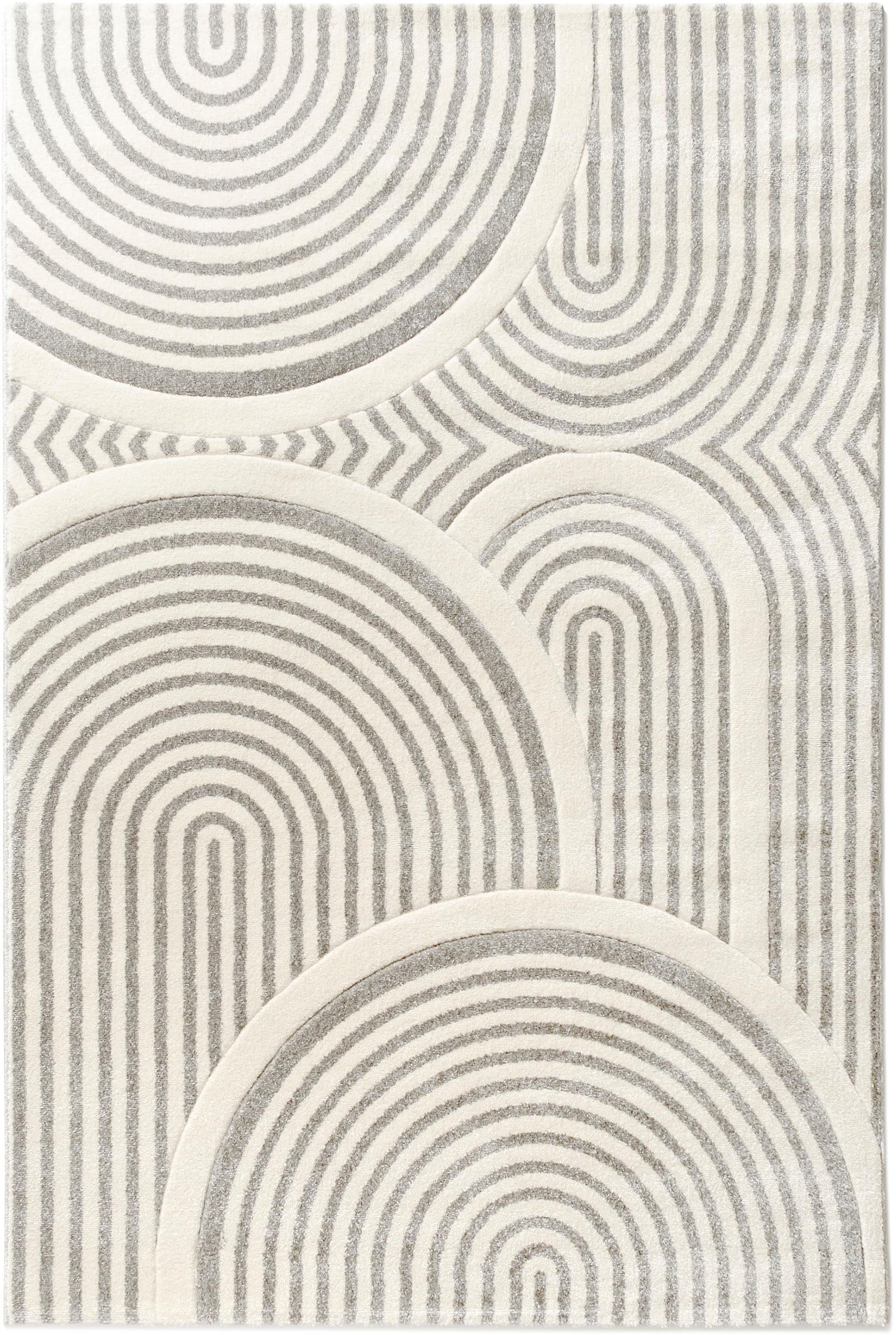 Leonique Teppich »»Imogen««, rechteckig, 13 mm Höhe, Hoch-Tief-Effekt ...