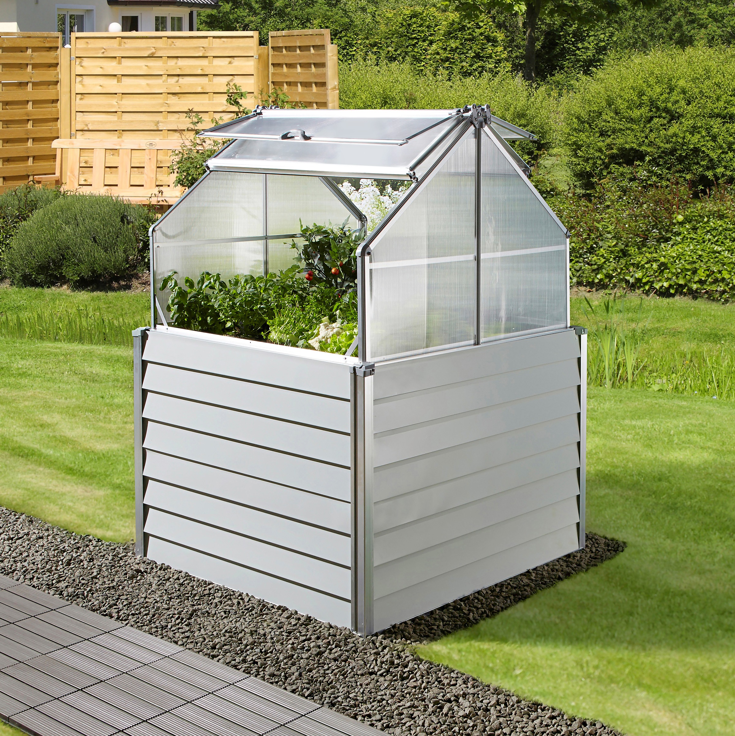KONIFERA Hochbeet »Balcony Planter«, BxTxH: 120x120x169 cm kaufen | BAUR