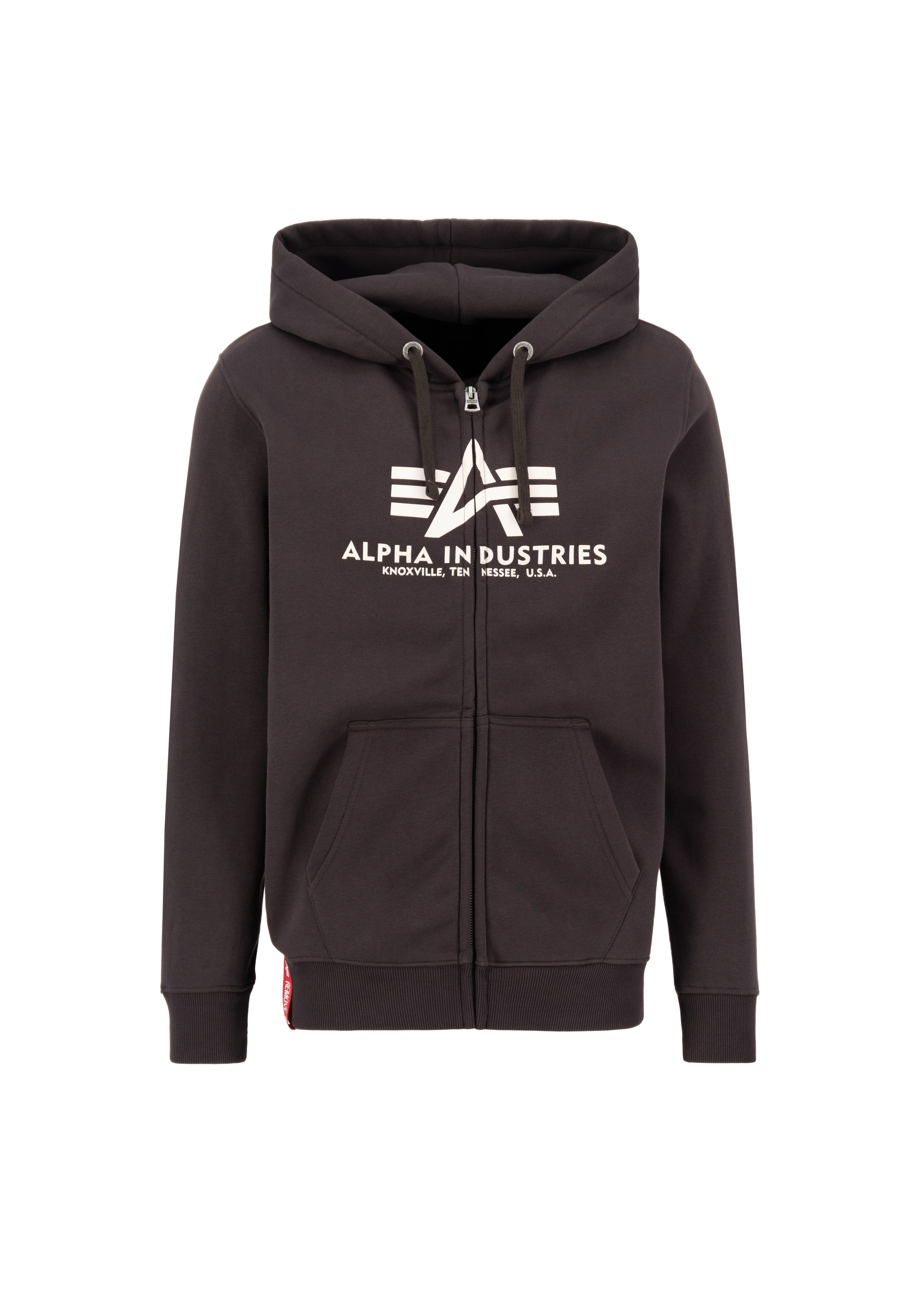 Alpha Industries Hoodie »Alpha Industries Men - Hoodies Basic Zip ...