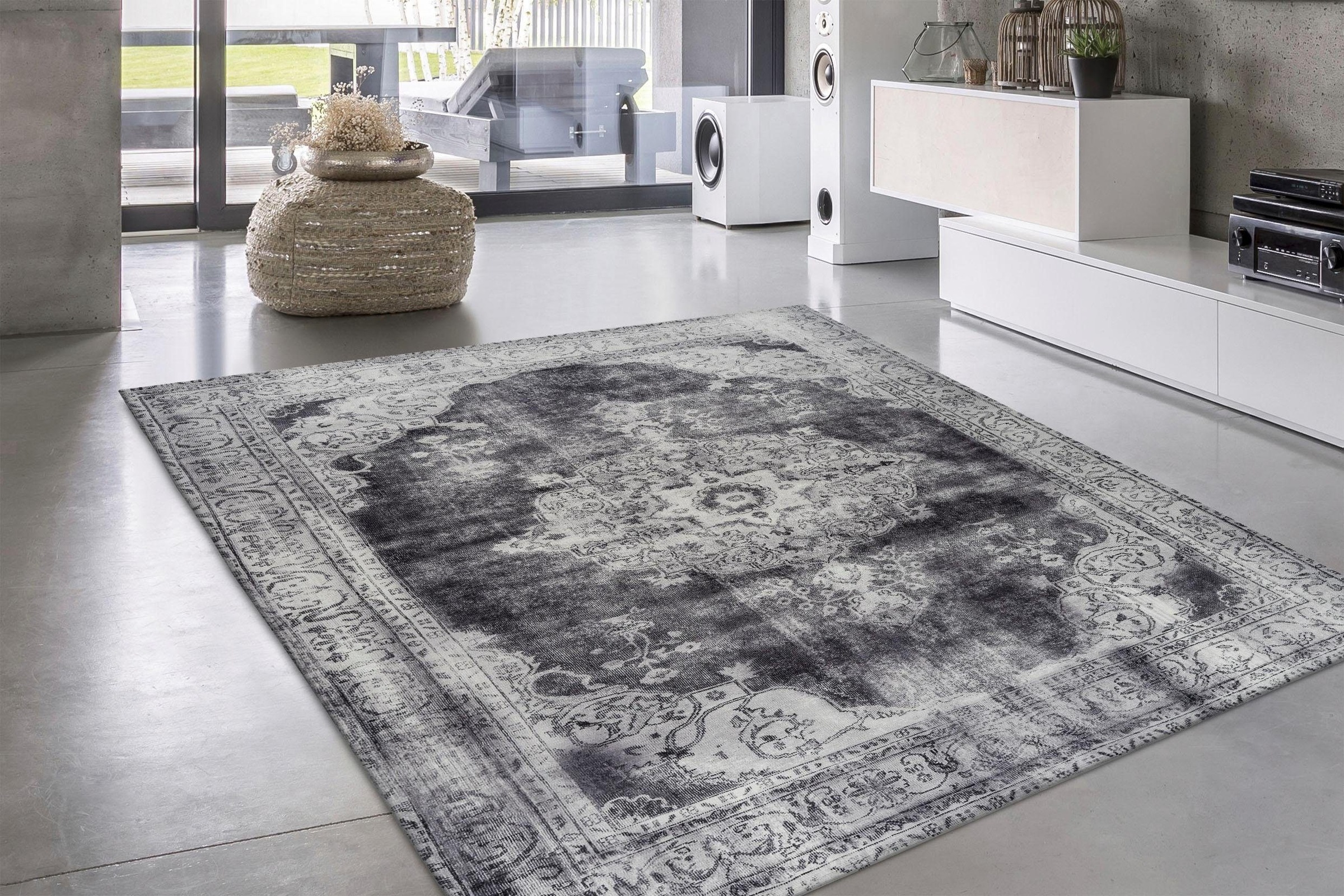 Leonique Teppich »Rayan«, rechteckig, 9 mm Höhe, Orient-Design, Vintage ...