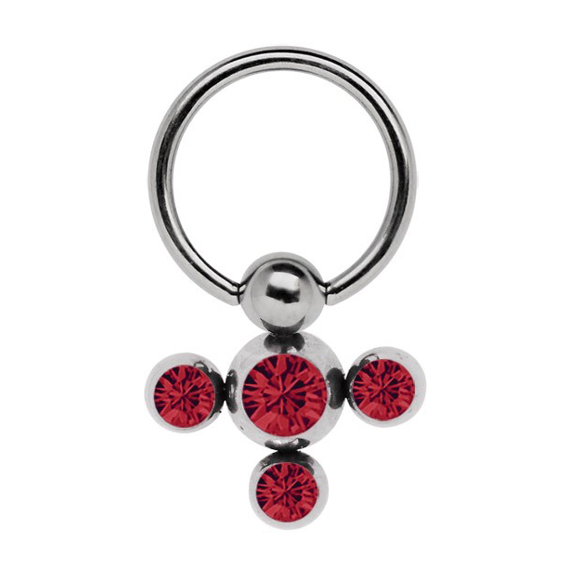 Adelia´s Intimpiercing »Piercing Intimpiercing «, Intimring BCR + Klemm-Verschluss mit 4 ...