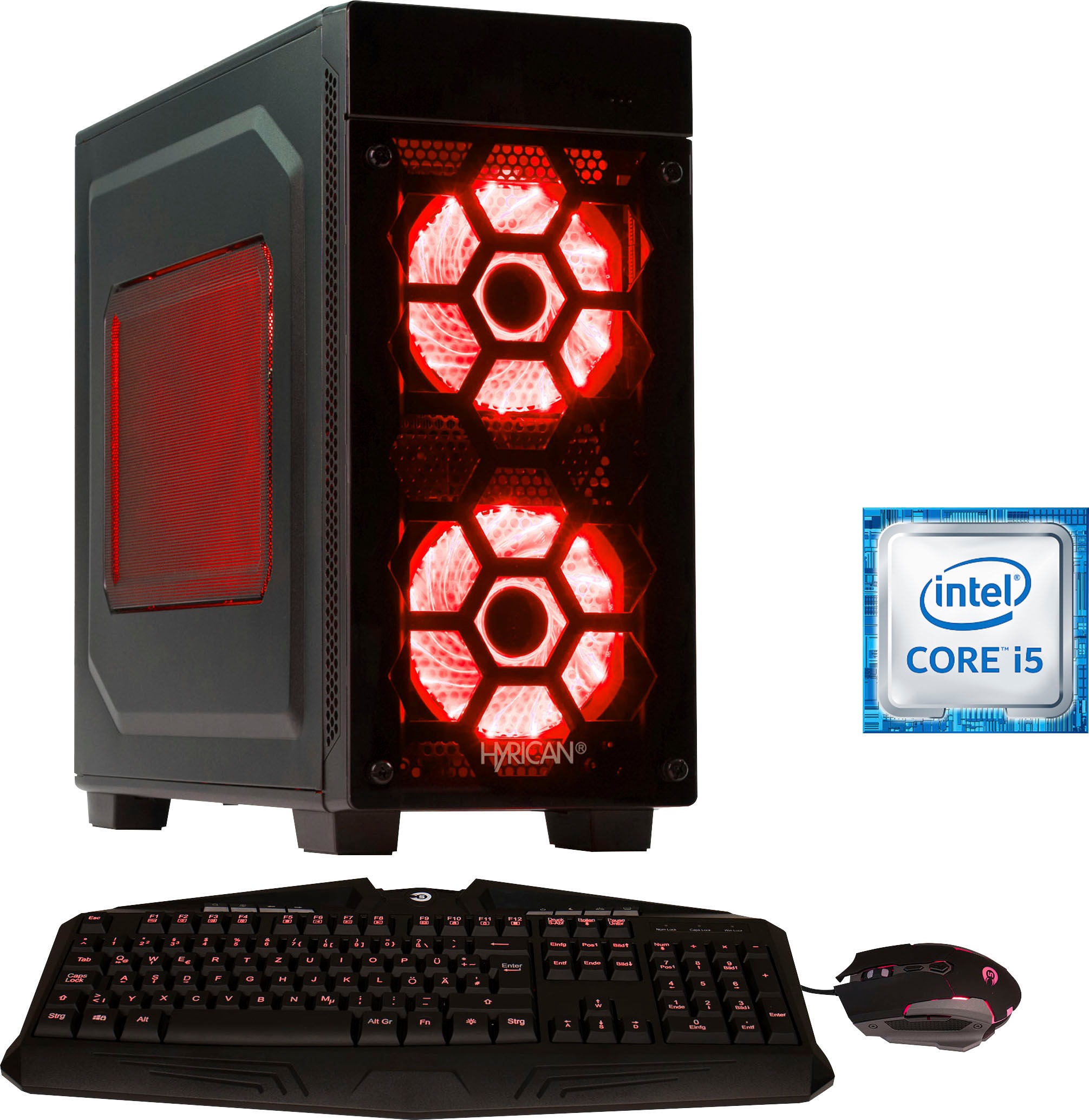 Hyrican Gaming-PC »Striker 6475 red« | BAUR