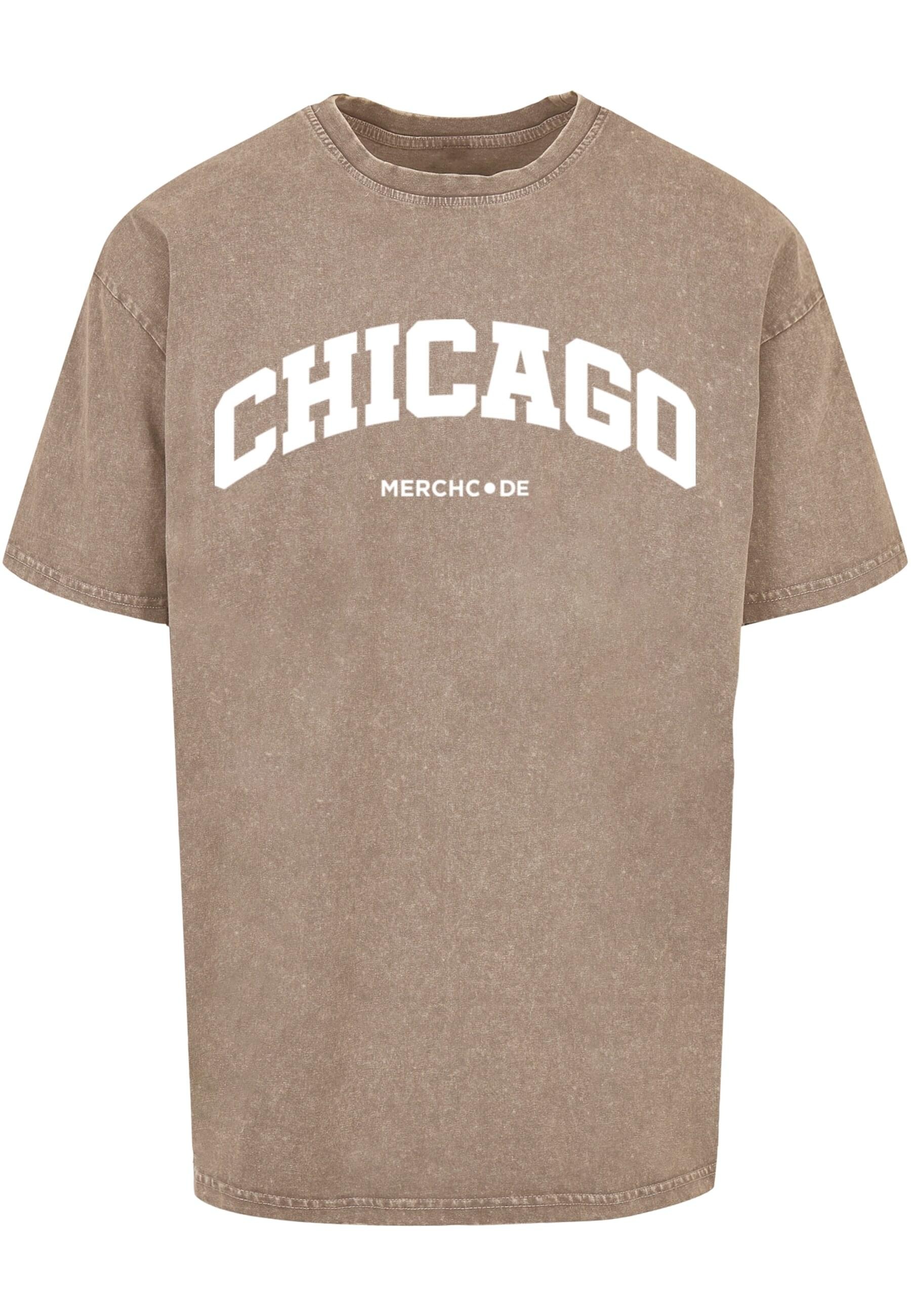Black Friday Merchcode T-Shirt »Merchcode Herren Chicago Wording - Acid ...
