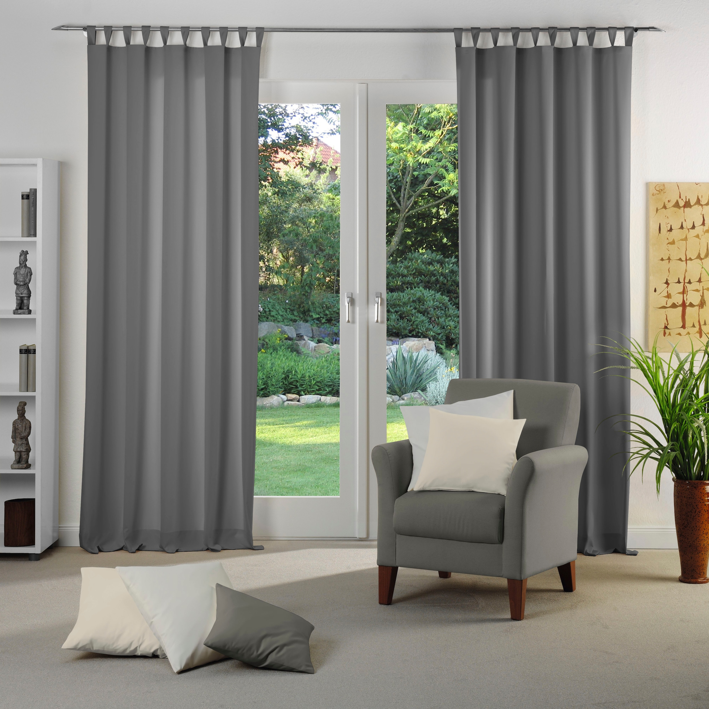 Preisvergleich für Wirth Vorhang Dim out Schlaufen 1 Stk. tlg. nach Maß ...