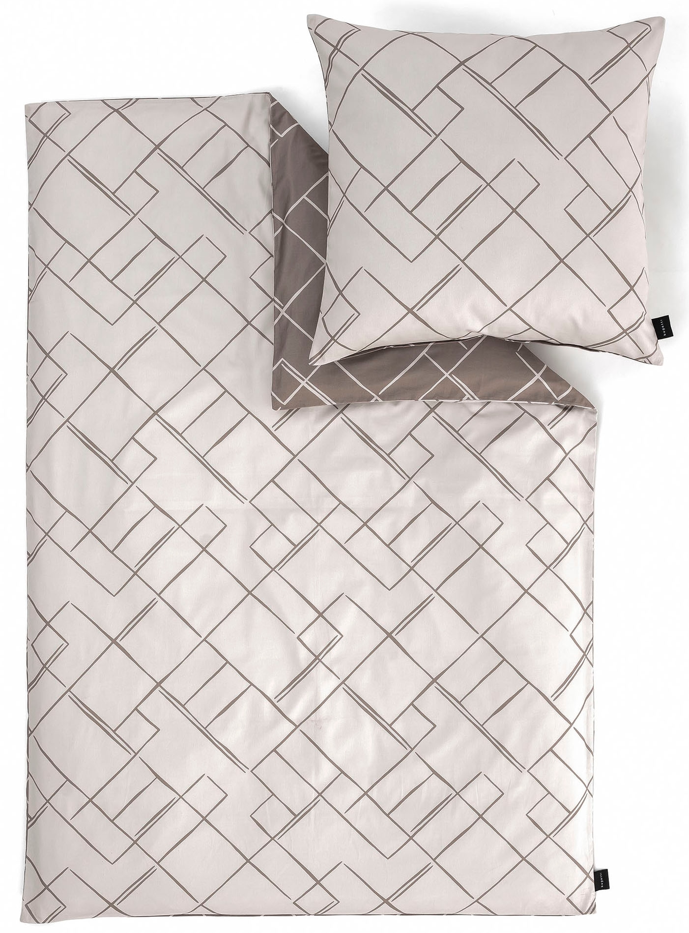 bugatti Bettwäsche »5257«, Mako-Satin, 100 % Baumwolle, pflegeleicht | BAUR