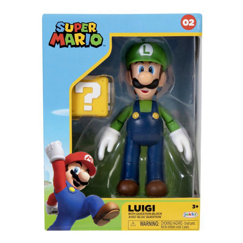 Jakks Pacific Merchandise-Figur »Super Mario - Luigi 10 cm Figur ...
