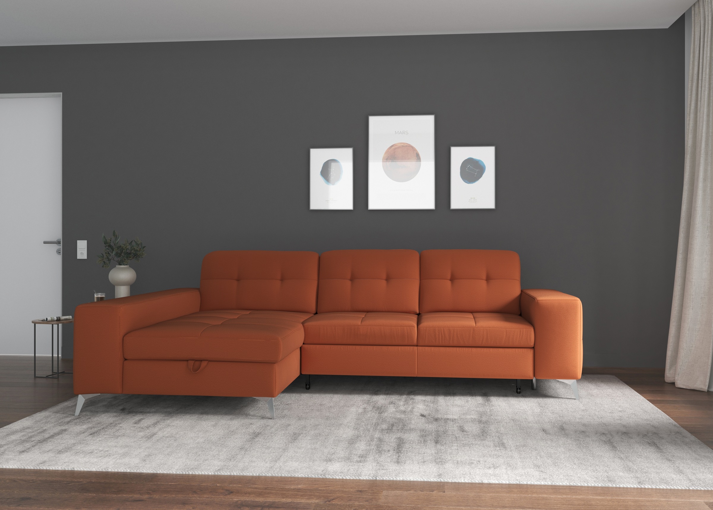 Preisvergleich für sit&more Ecksofa Baviene L-Form inklusive ...
