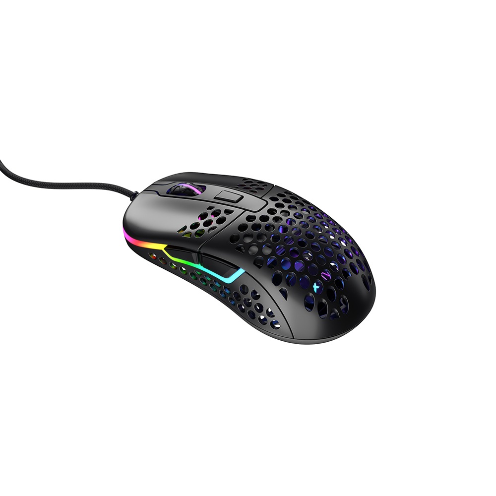 Cherry Xtrfy Gaming-Maus »M42 RGB Black«, kabelgebunden, RGB ...