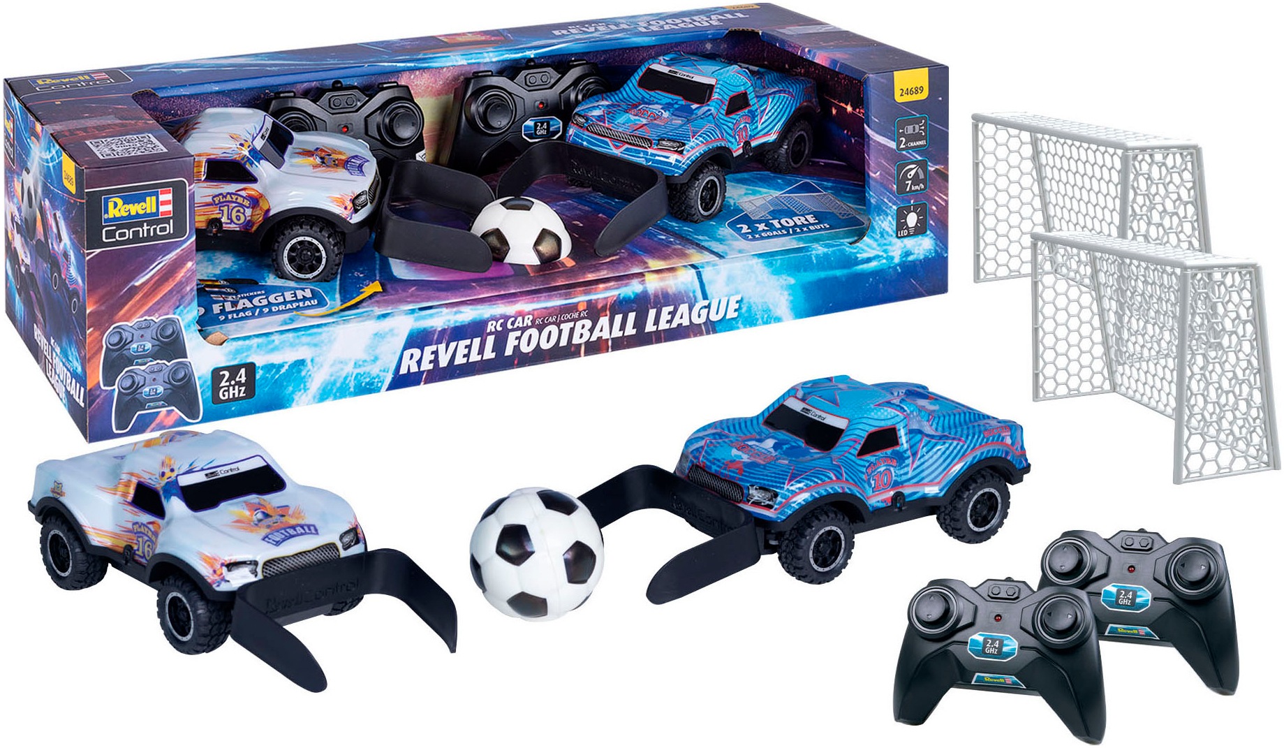 Revell® RC-Auto »Revell® control, Football League, 2,4 GHz«, mit LED ...