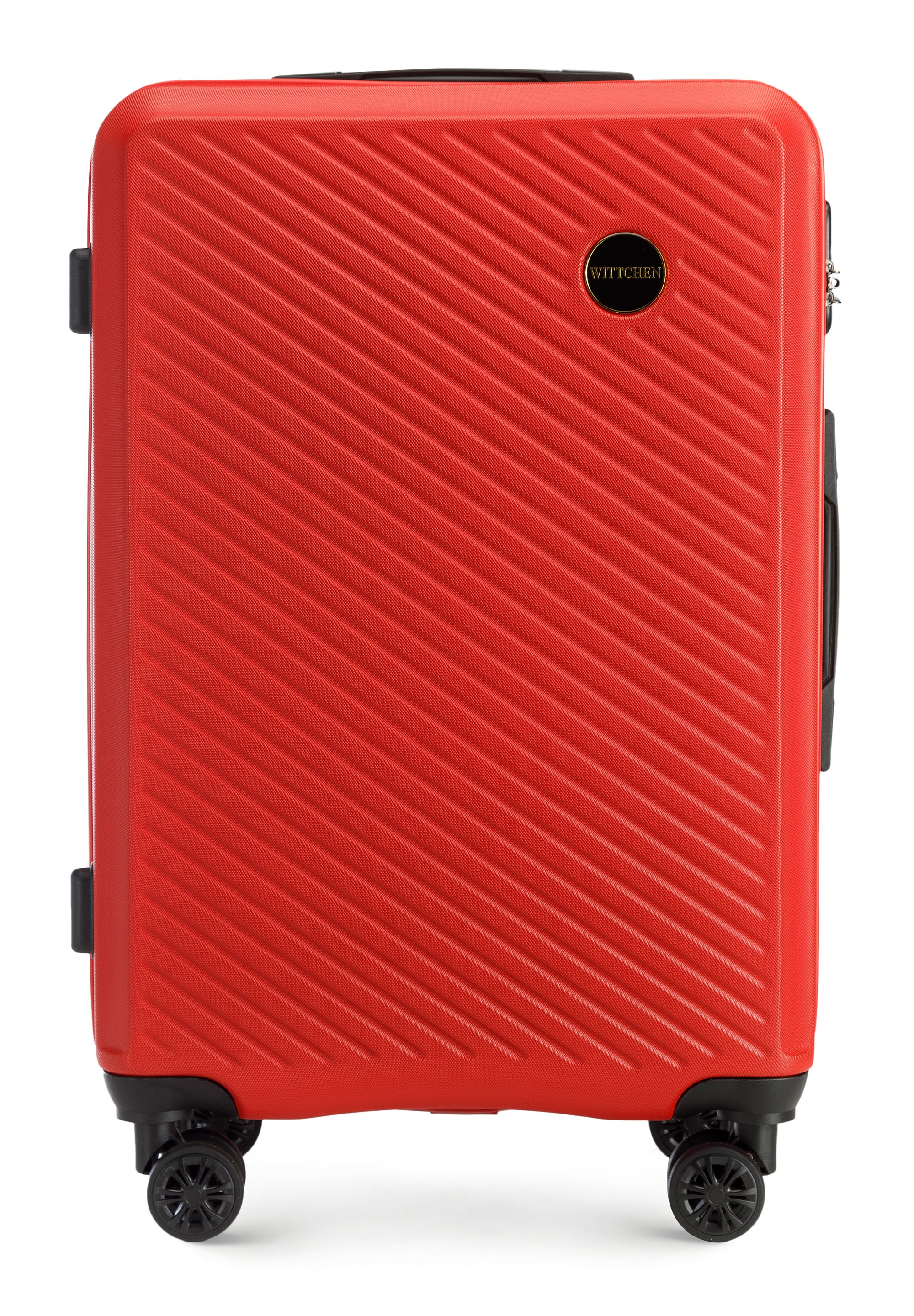 WITTCHEN Koffer »Circle line«, (nein), 4 Rollen, shimmering texture ...
