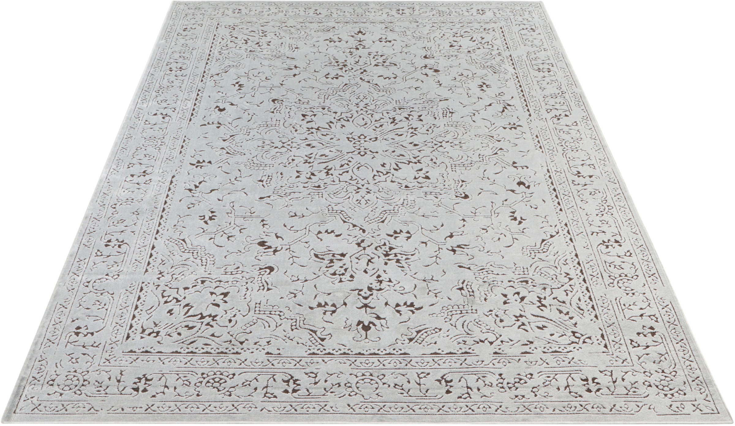 ELLE DECORATION Designteppich »Machasi«, rechteckig, Samtiger Kurzflor ...