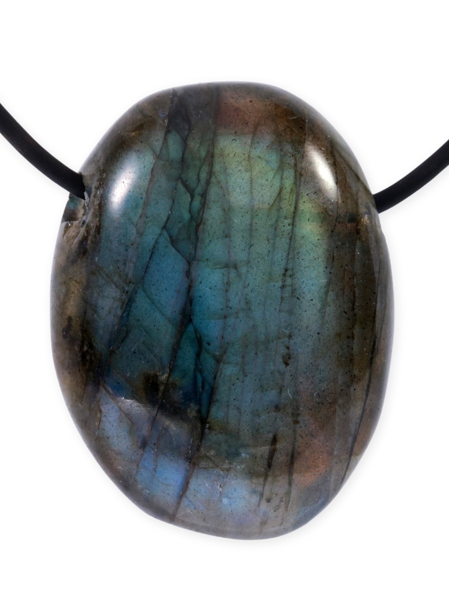 Adelia´s Kettenanhänger »Labradorit Edelstein Anhänger« online bestellen | BAUR