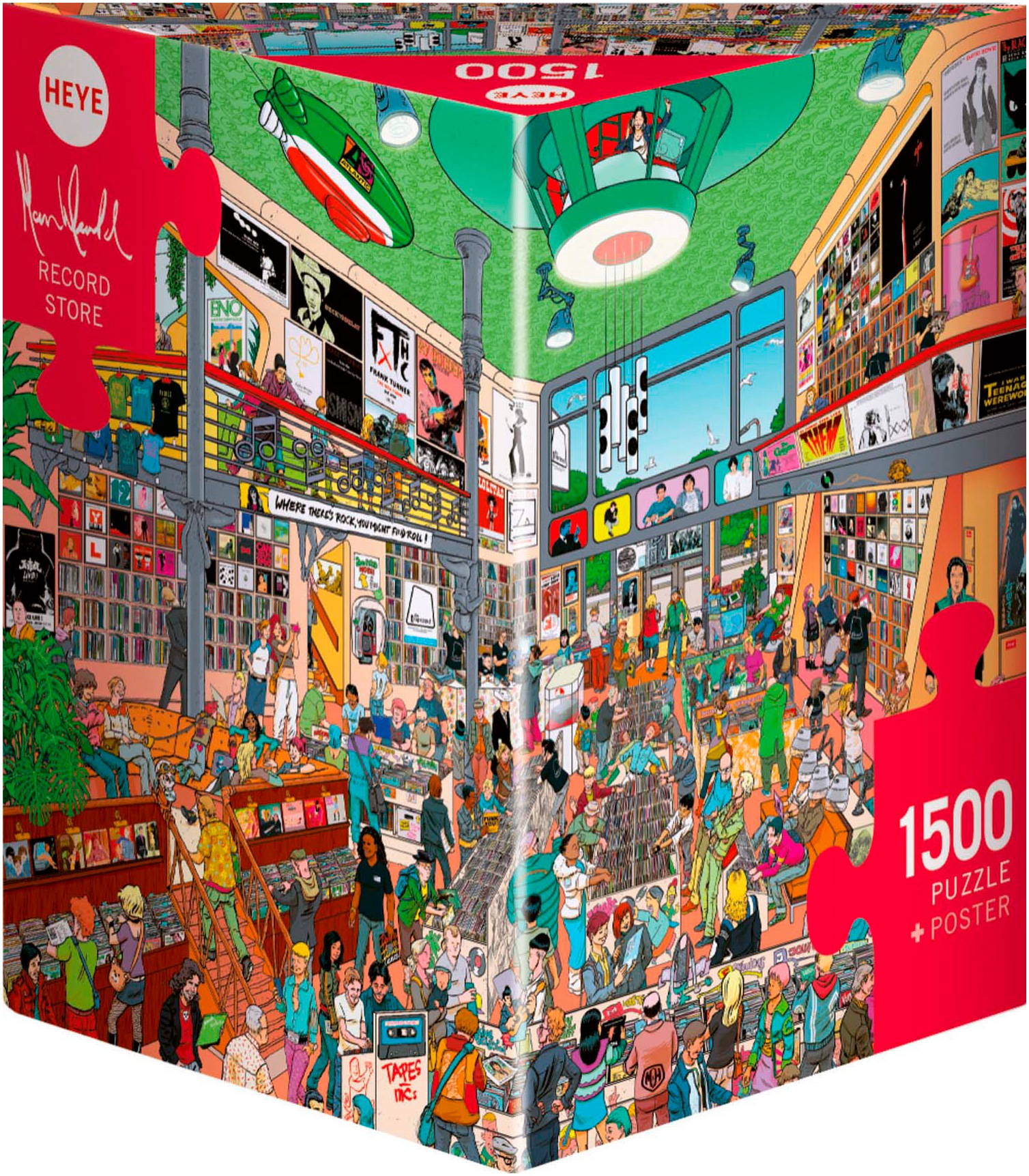 HEYE Puzzle »Record Store«, Made in Europe online kaufen | BAUR