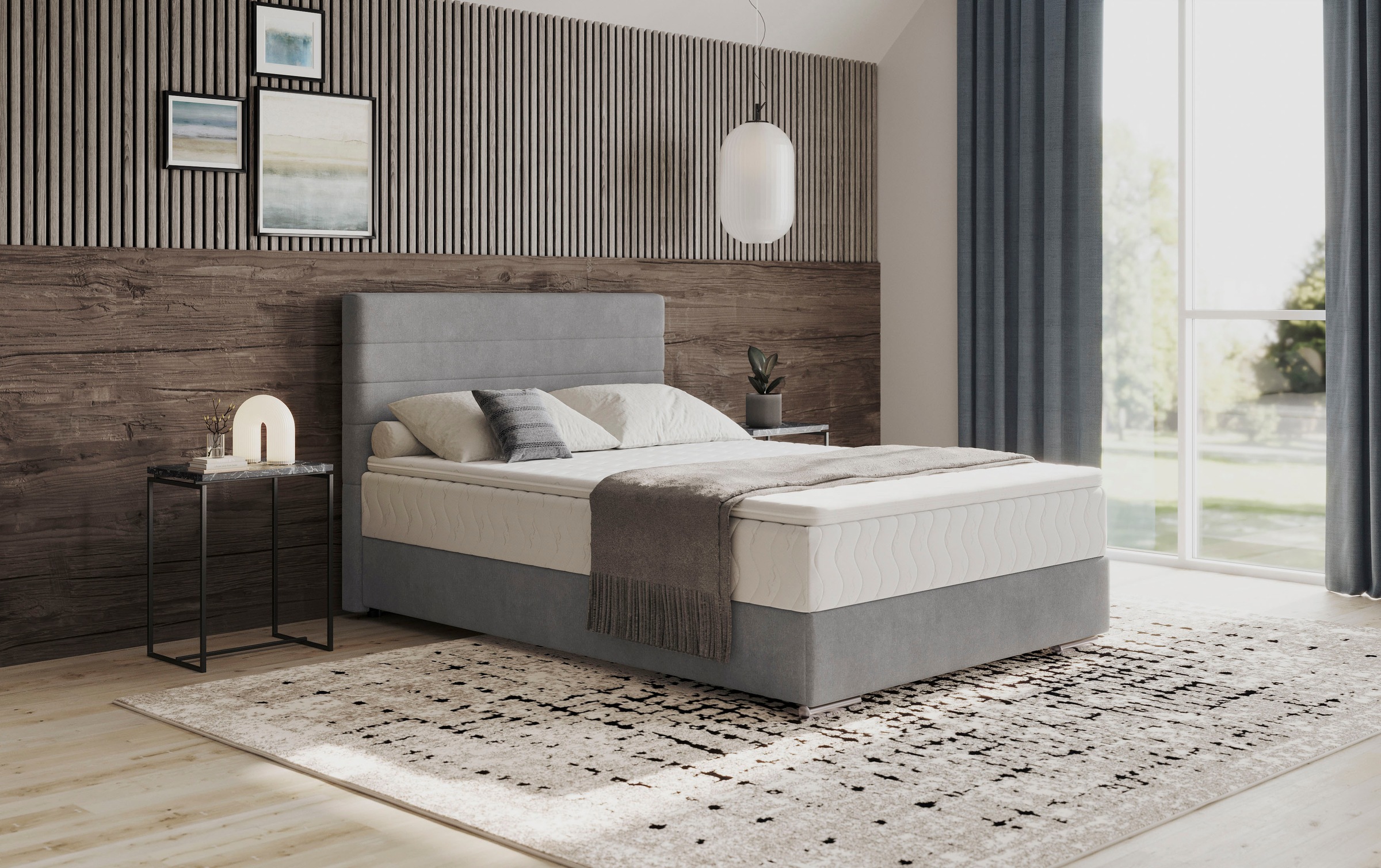 Mr. Couch Boxbett »Stratus 2«, inkl. Bettkasten und Matratze | BAUR