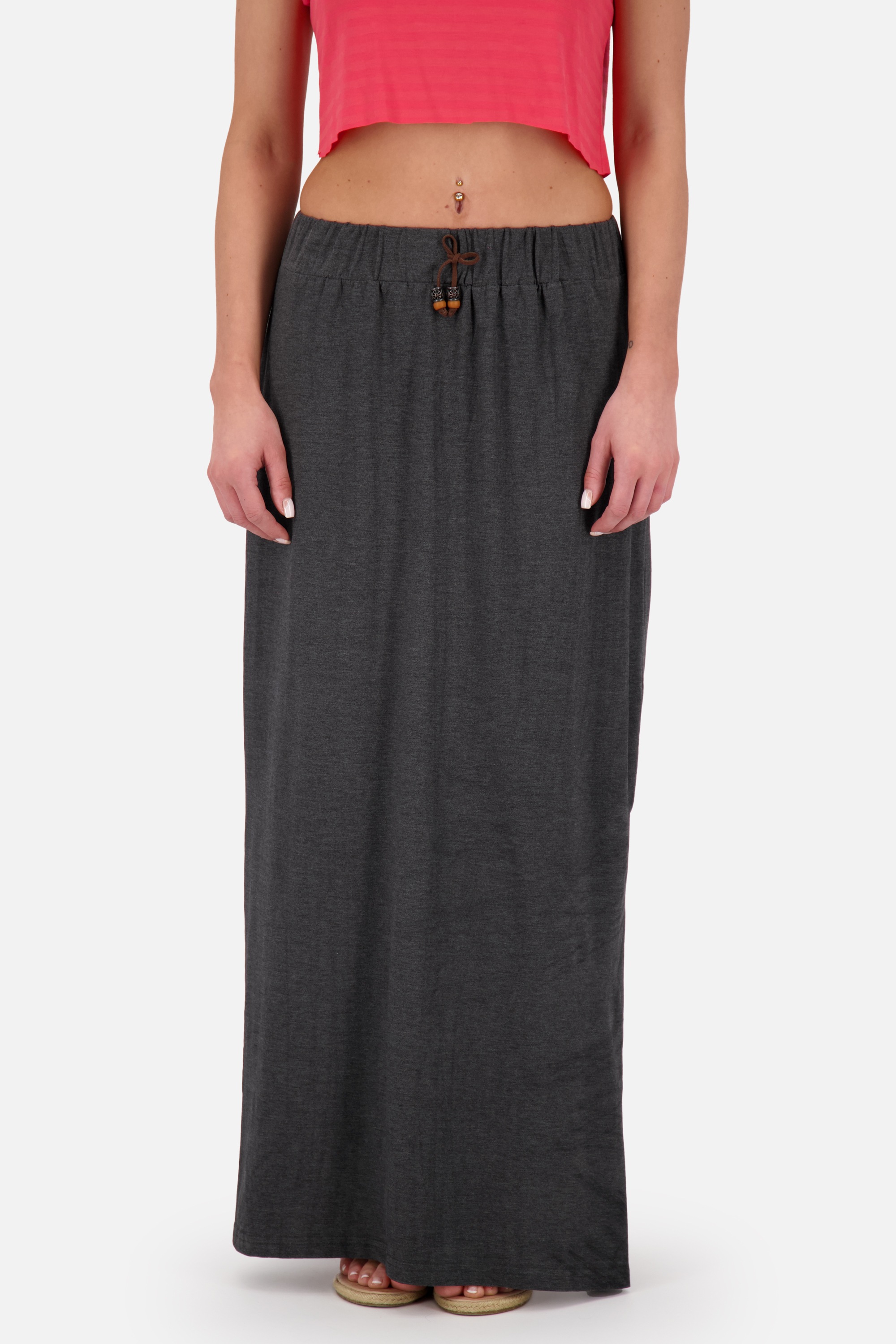 Alife & Kickin Sommerrock »LinaAK A Long Skirt Damen Sommerrock, Rock ...