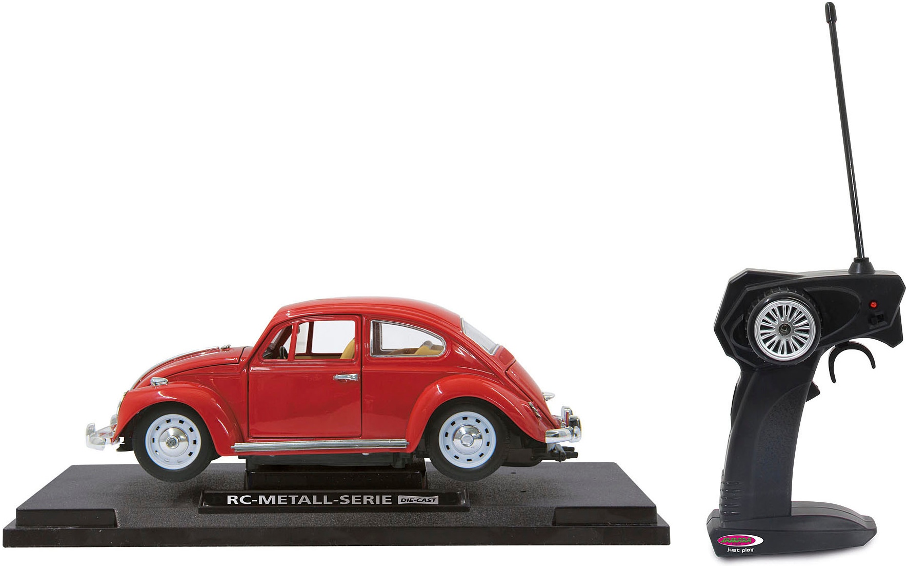 Jamara RC-Auto »Diecast, VW Käfer, 1:18, rot, 27MHz« | BAUR
