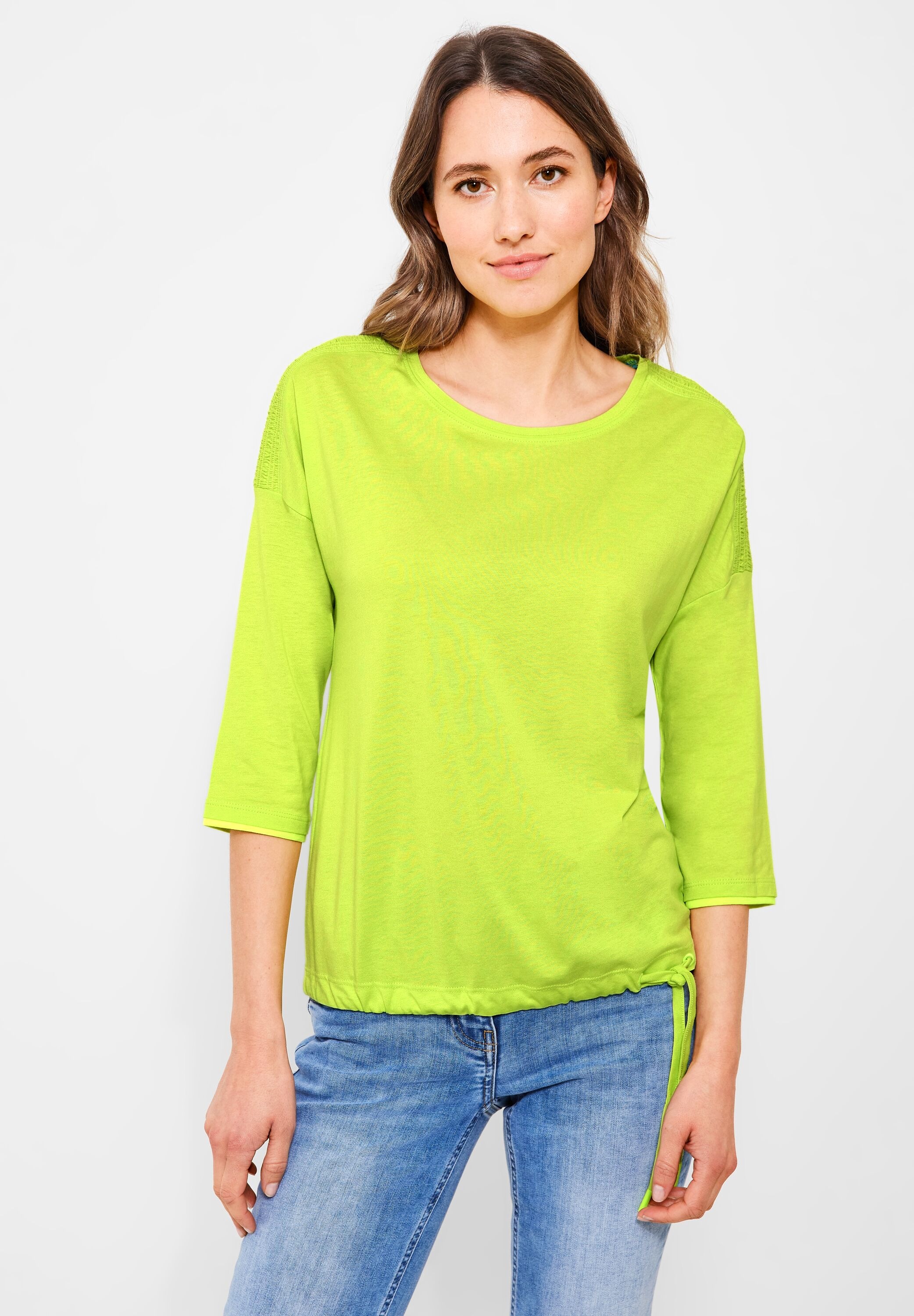 3 4 Arm Shirts Damen Groe Groen