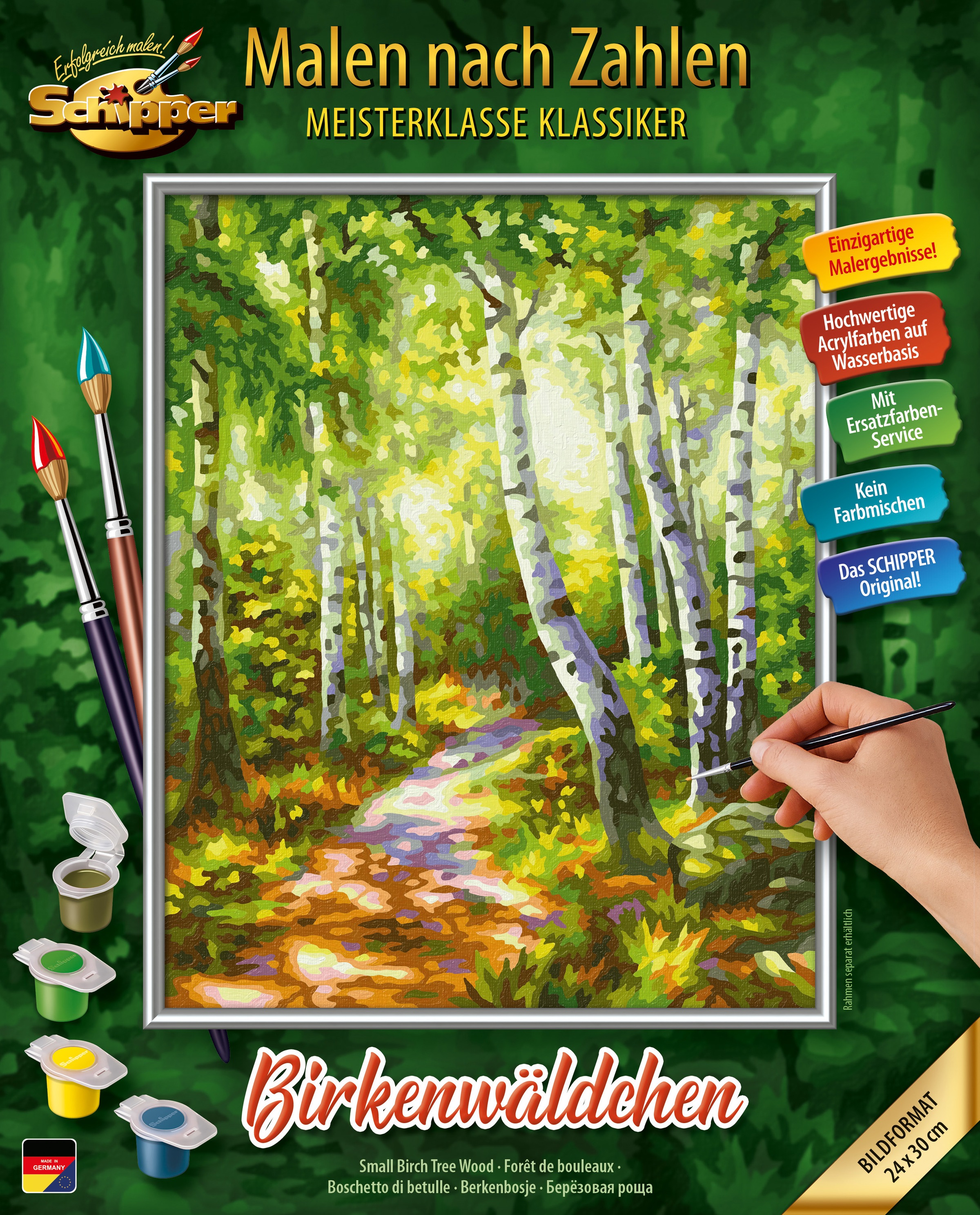 Schipper Malen nach Zahlen »Meisterklasse Klassiker - Birkenwäldchen« | BAUR