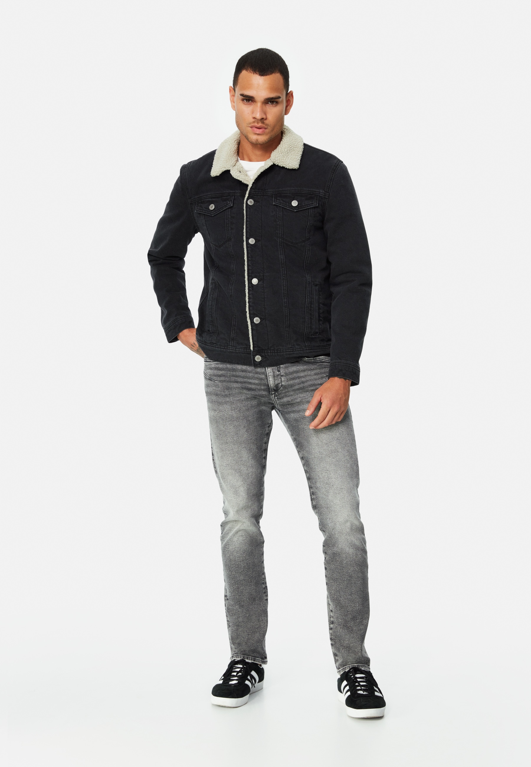 Mavi Cordjacke »AARON«, Basic Jeansjacke kaufen | BAUR