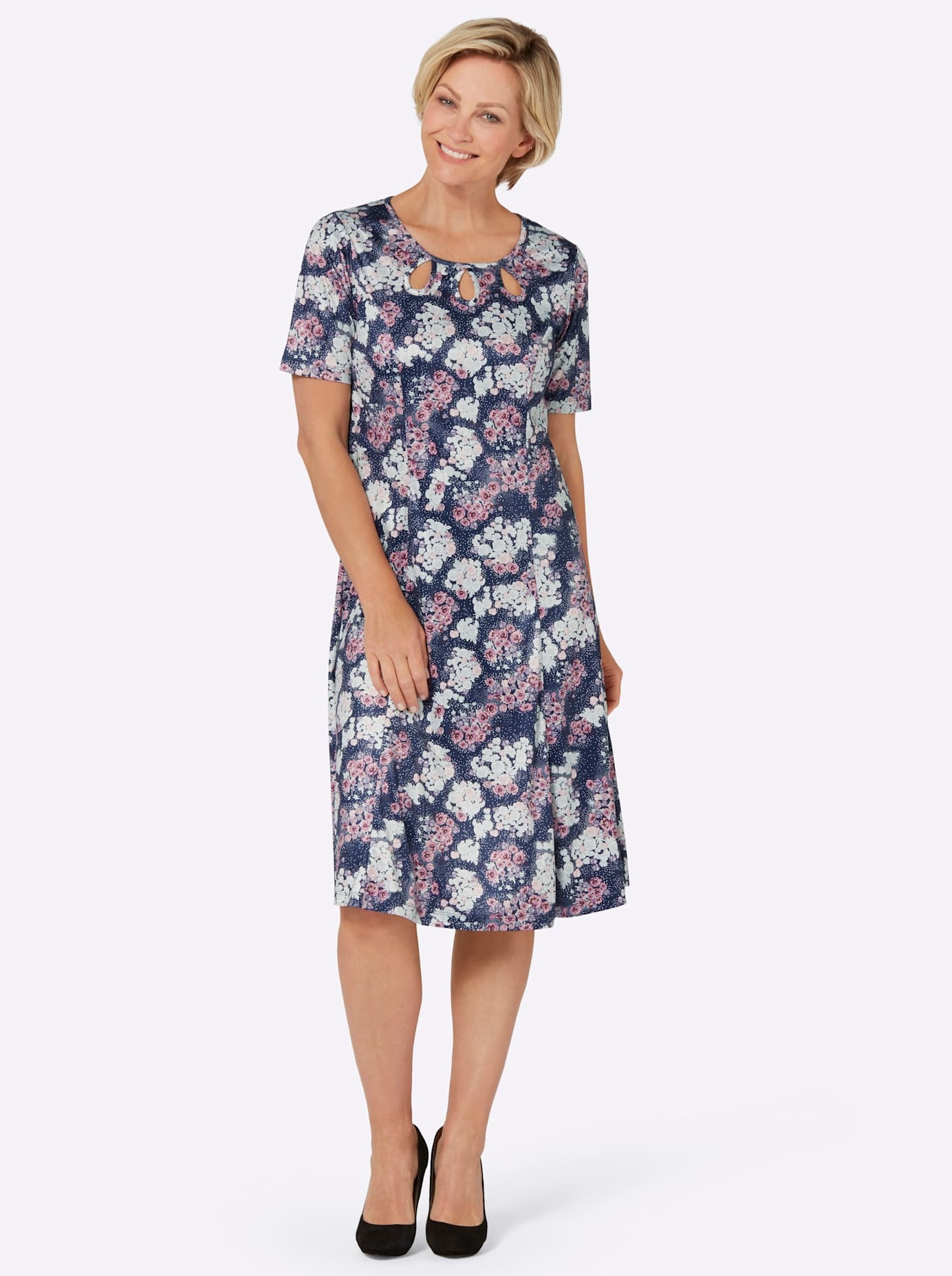 Classic Basics Druckkleid »Kleid« online bestellen | BAUR