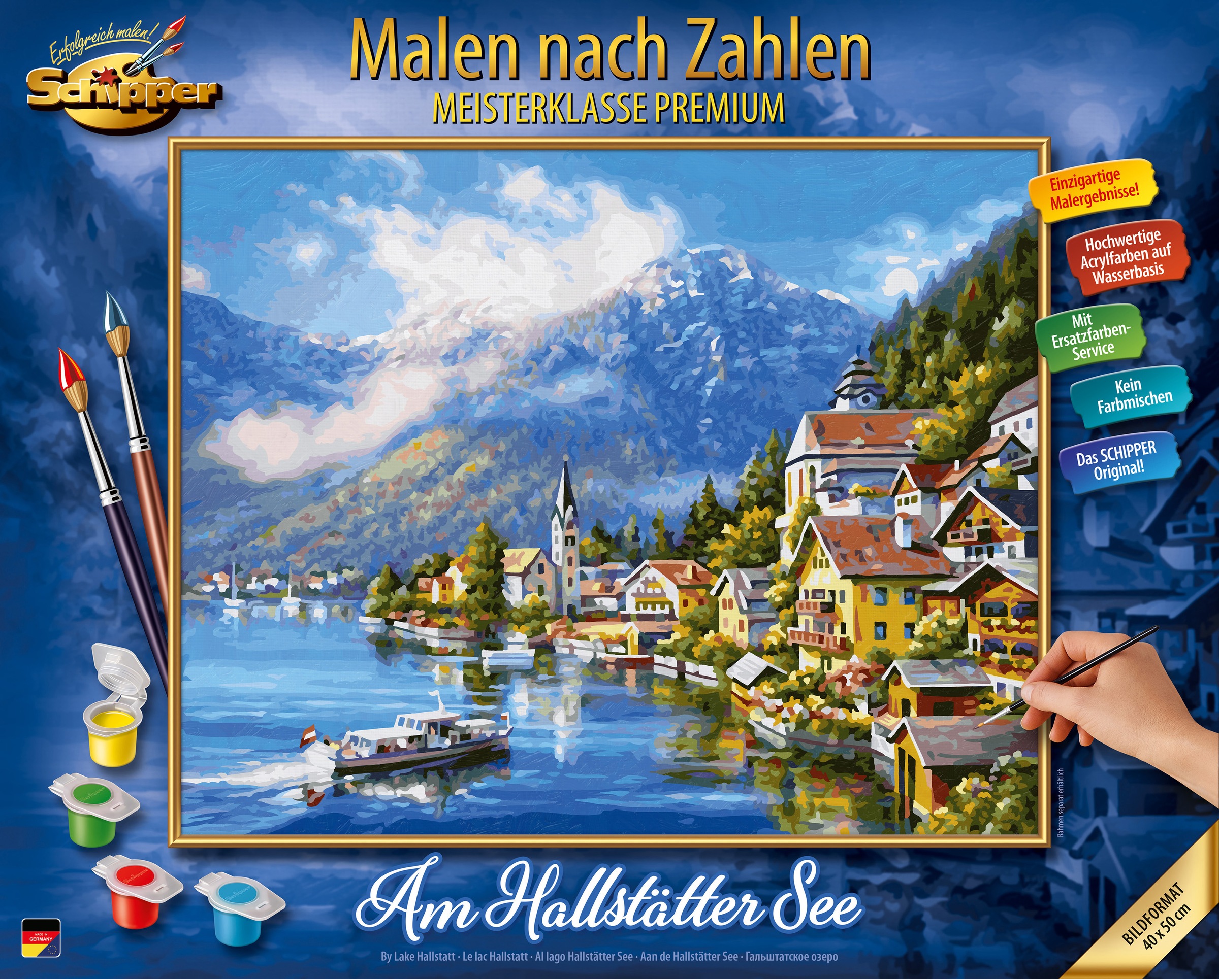 Schipper Malen nach Zahlen »Meisterklasse Premium - Am Hallstätter See«, Made in Germany | BAUR