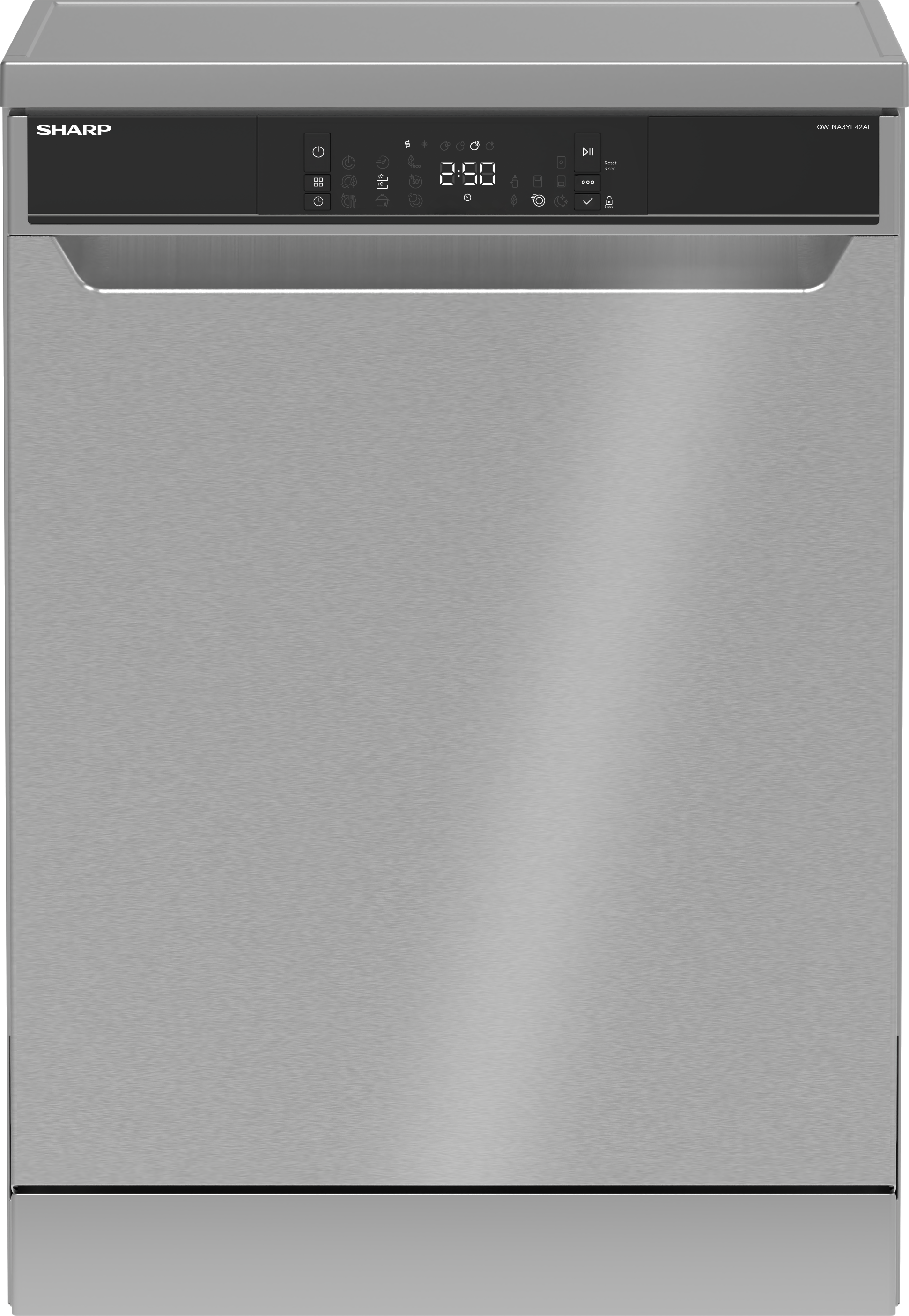 Sharp Standgeschirrspüler, QW-NA3YF42AI-DE, 9,2 l, 14 Maßgedecke online ...