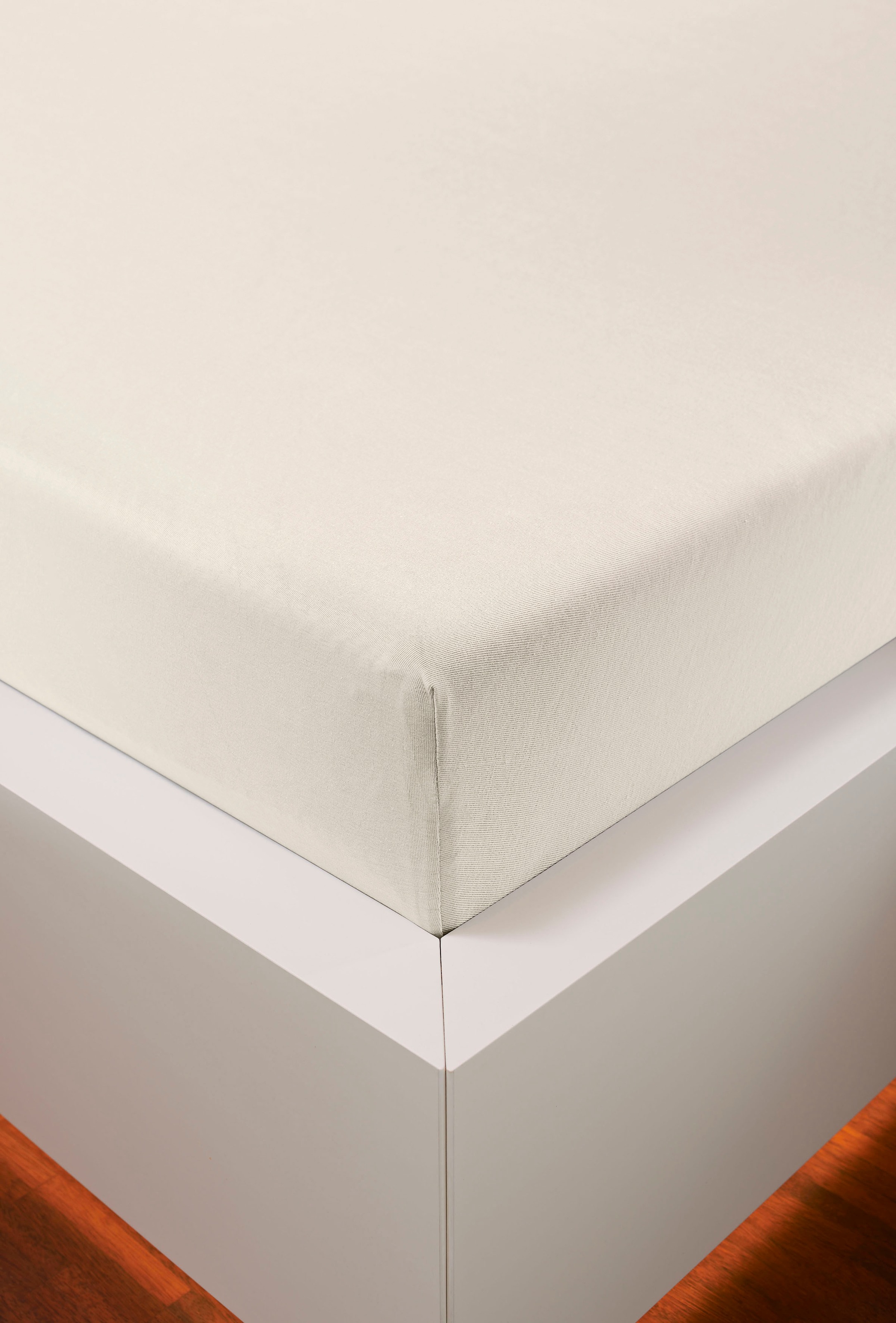 bellana Spannbettlaken »Jersey-Elasthan Aqua in Gr. 90x200, 140x200 ...