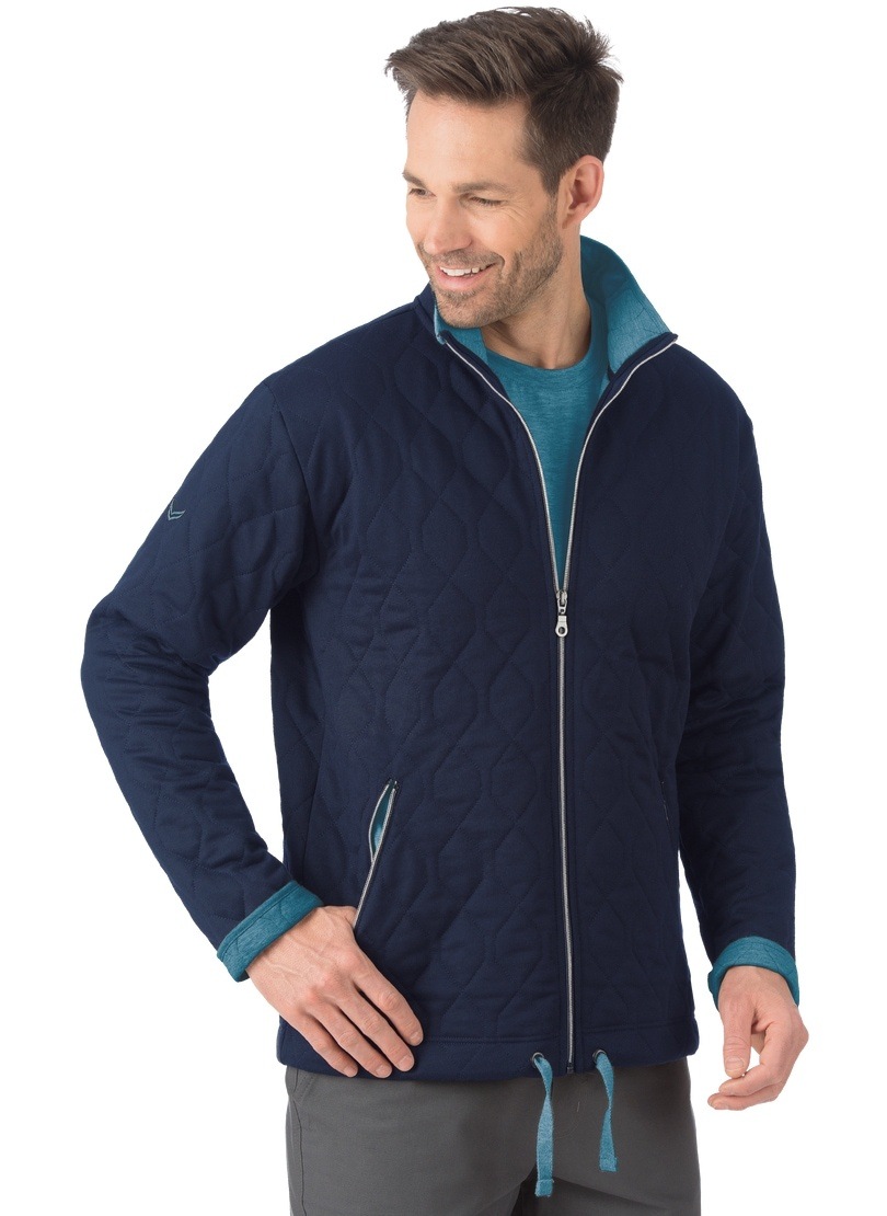 Trigema Sweatjacke »TRIGEMA Steppjacke aus Sweat-Qualität« bestellen | BAUR