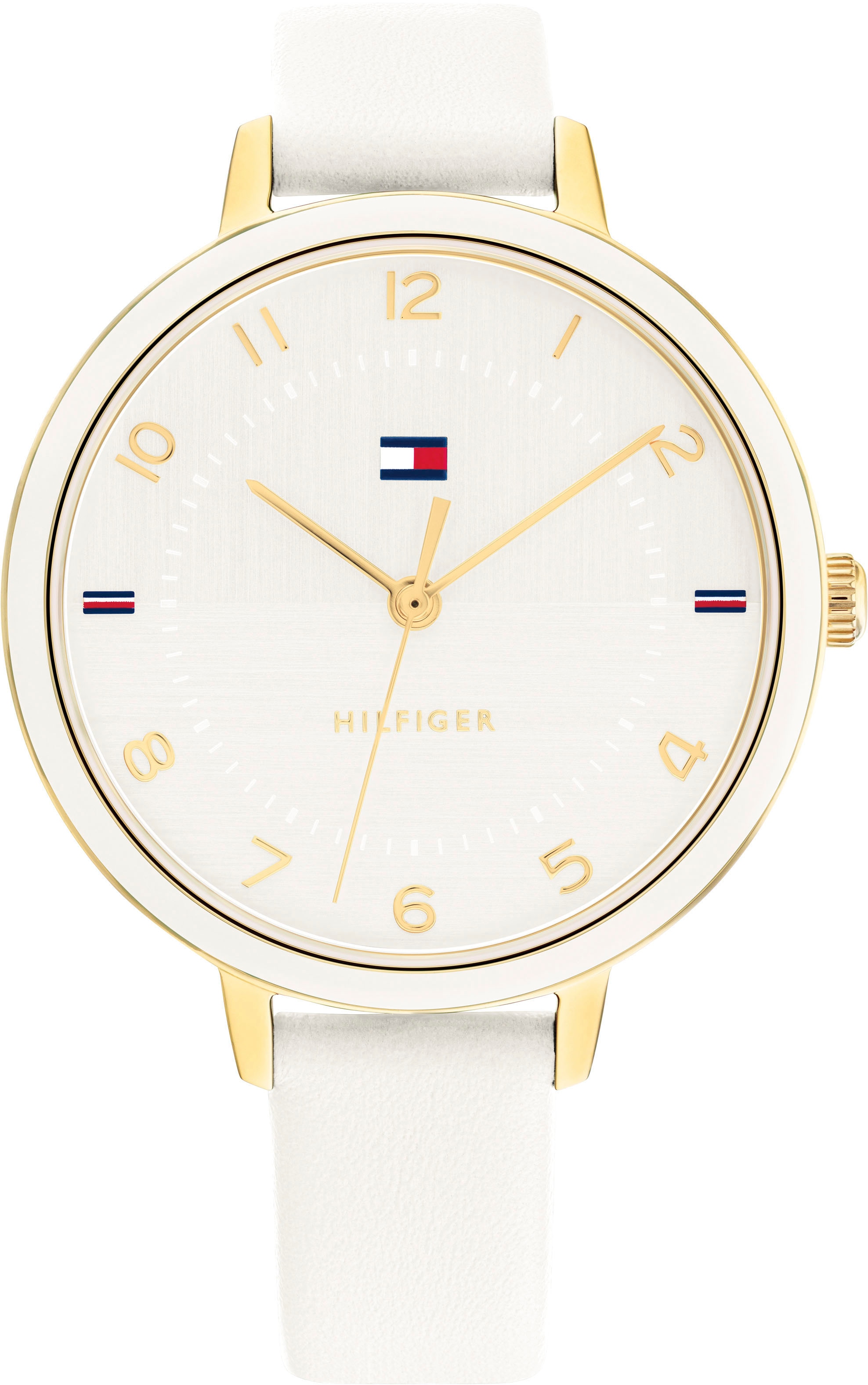 Tommy Hilfiger Quarzuhr SPORT 1782582 Armbanduhr Damenuhr analog Lederarmband online kaufen BAUR