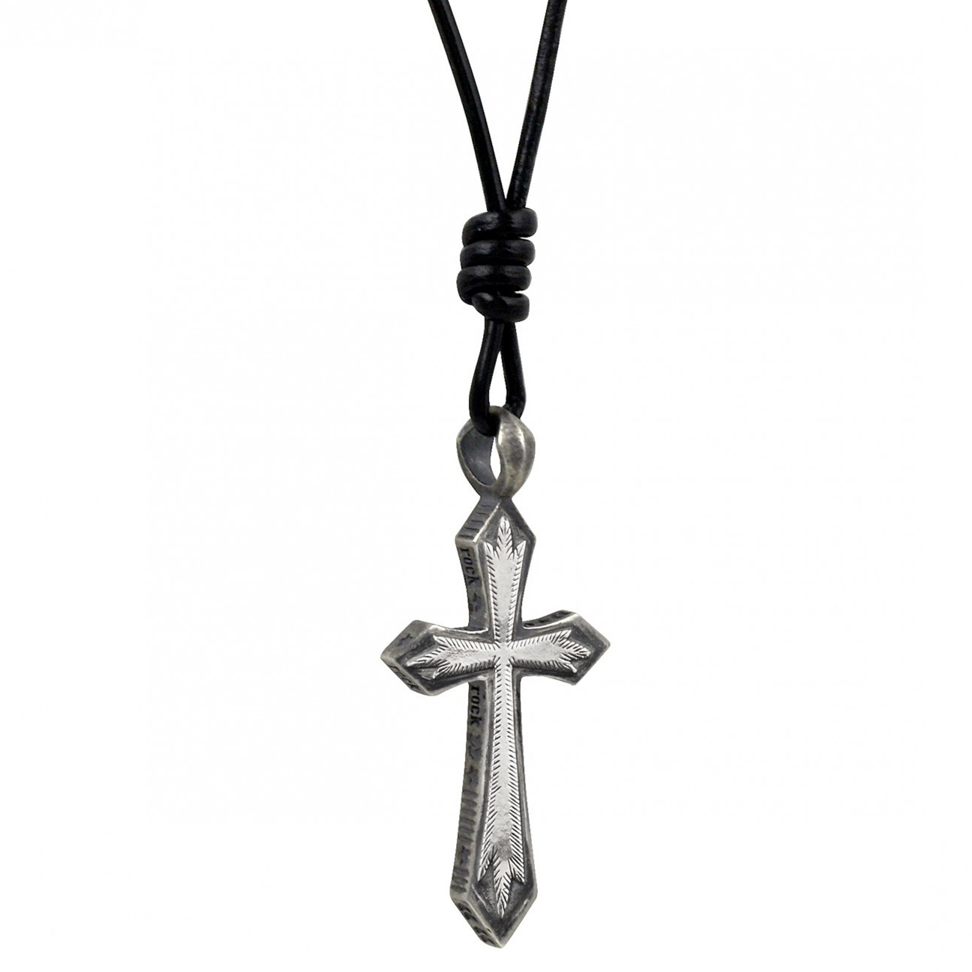 CAÏ Kette mit Anhänger »925/- Sterling Silber oxidiert Kreuz« bestellen ...