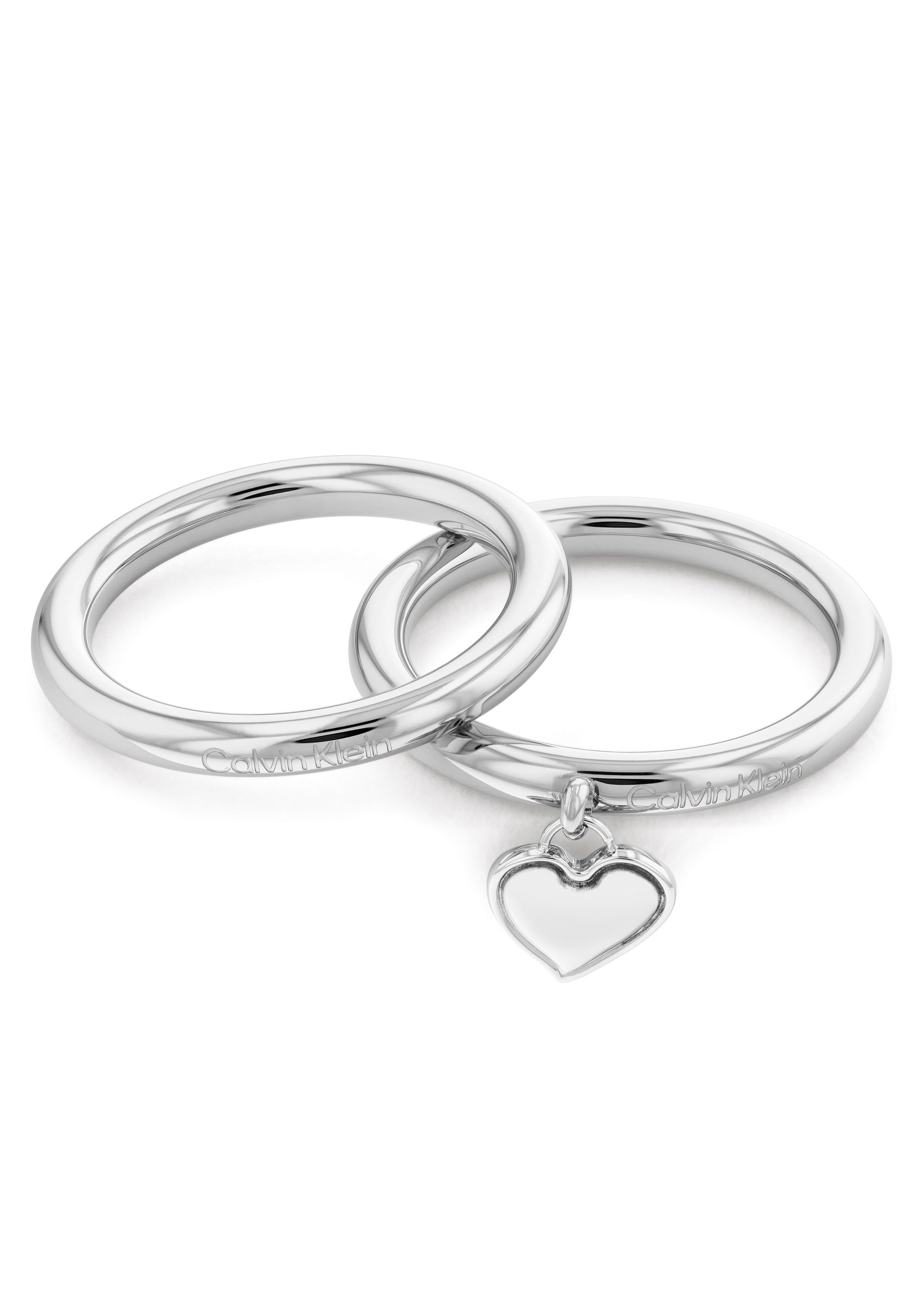 Calvin Klein Ring-Set »Multipack Schmuck Edelstahl Fingerringe Ringset ...