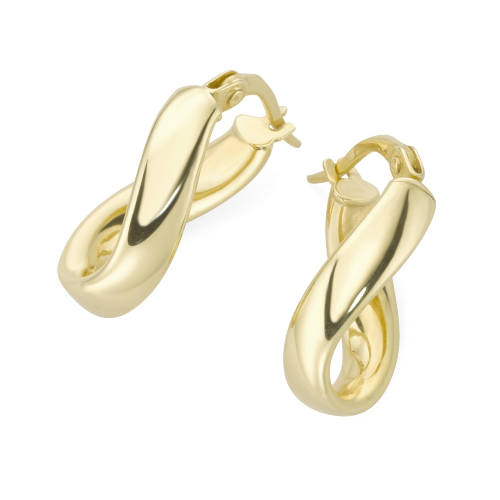 Black Friday Luigi Merano Paar Creolen »geschwungene Form, Gold 375« | BAUR