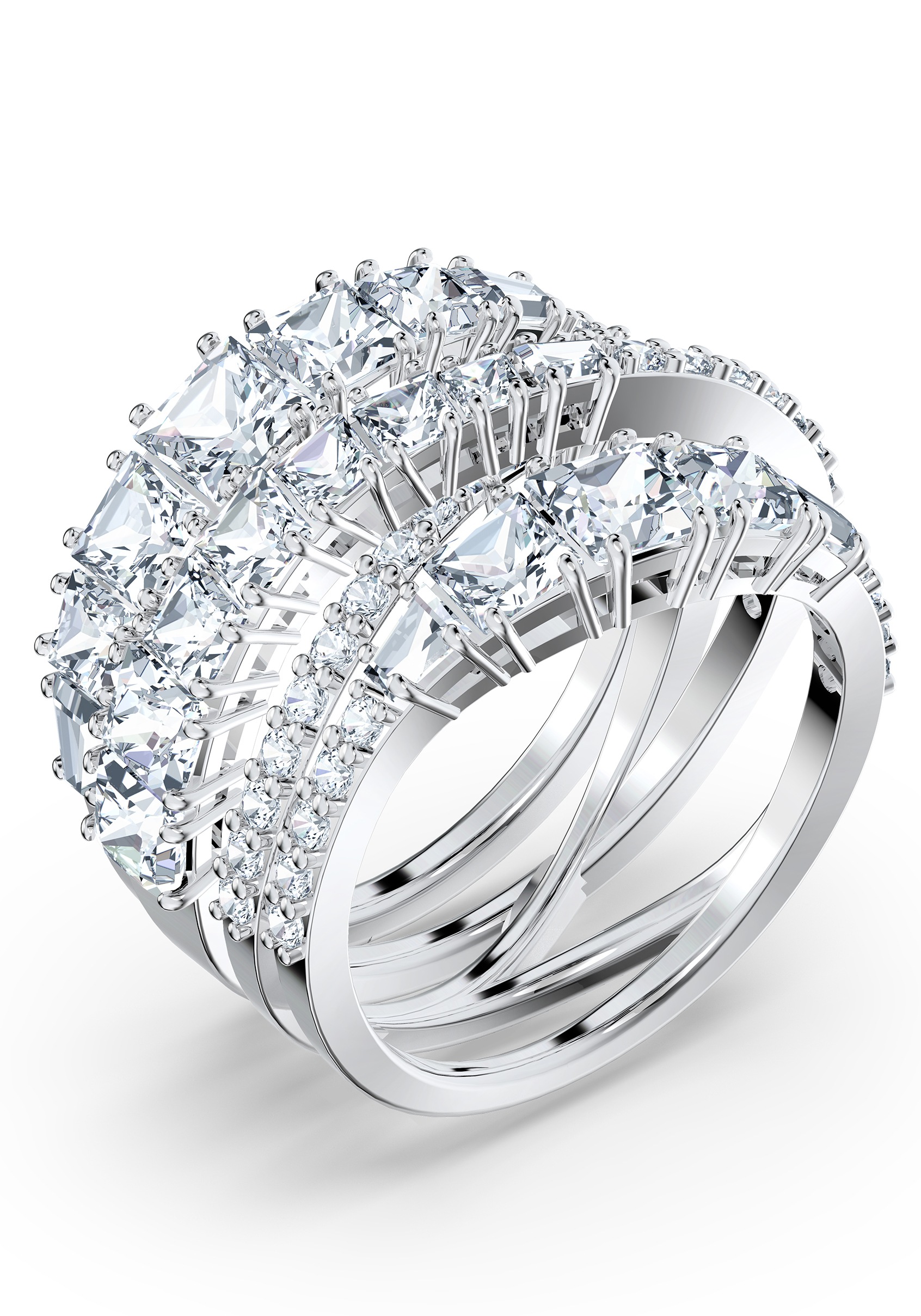 Swarovski Fingerring Twist Wrap 5584646 5584650 5584654 5584656 5580952 mit Swarovski Kristall bestellen BAUR