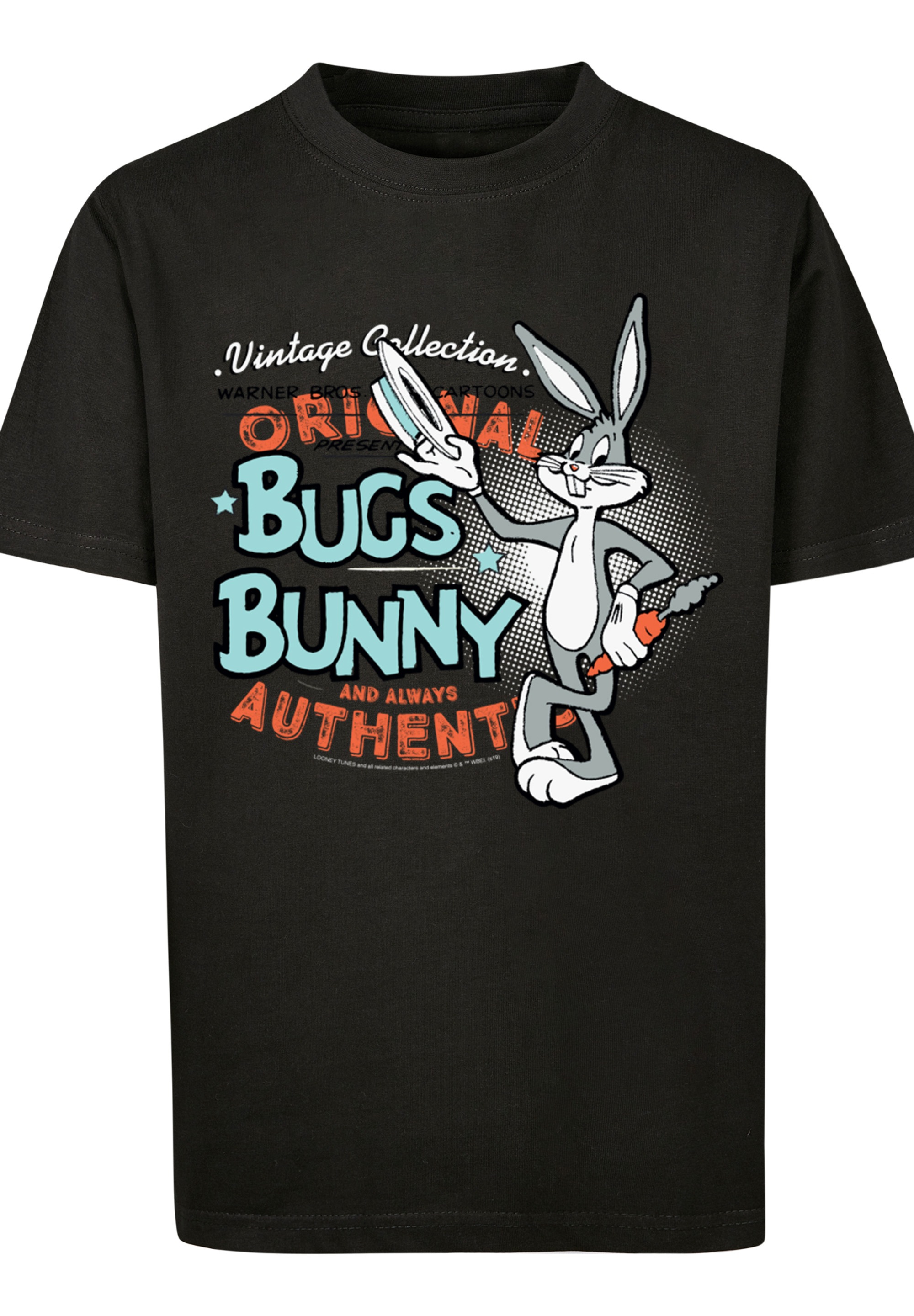 F4NT4STIC T-Shirt »Looney Tunes Vintage Bugs Bunny«, Unisex Kinder ...