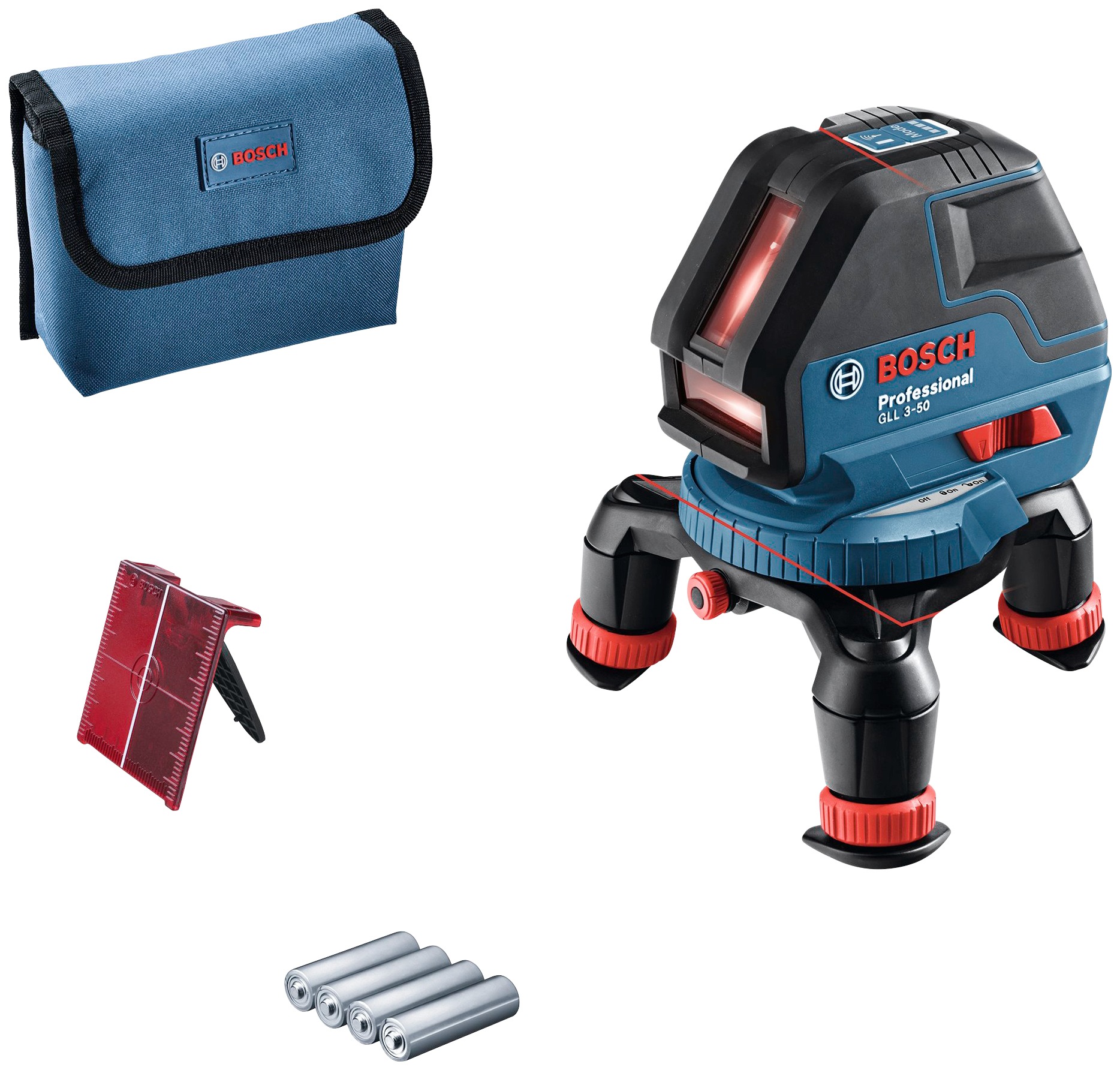 Bosch Professional Linienlaser »GLL 3-50 Professional«, Max. Reichweite ...