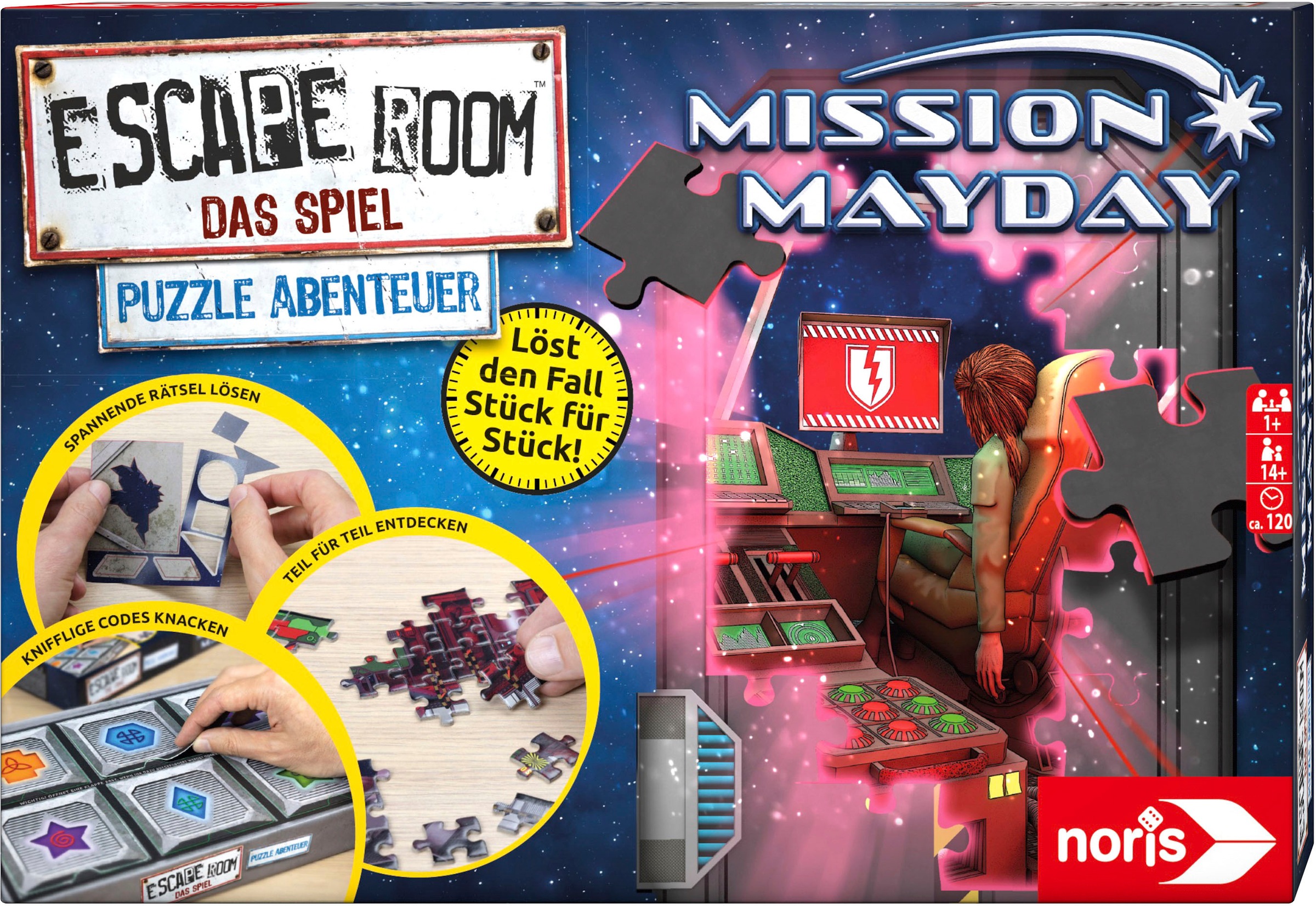 Noris Spiel »Escape Room Das Spiel, Puzzle Abenteuer 3« | BAUR