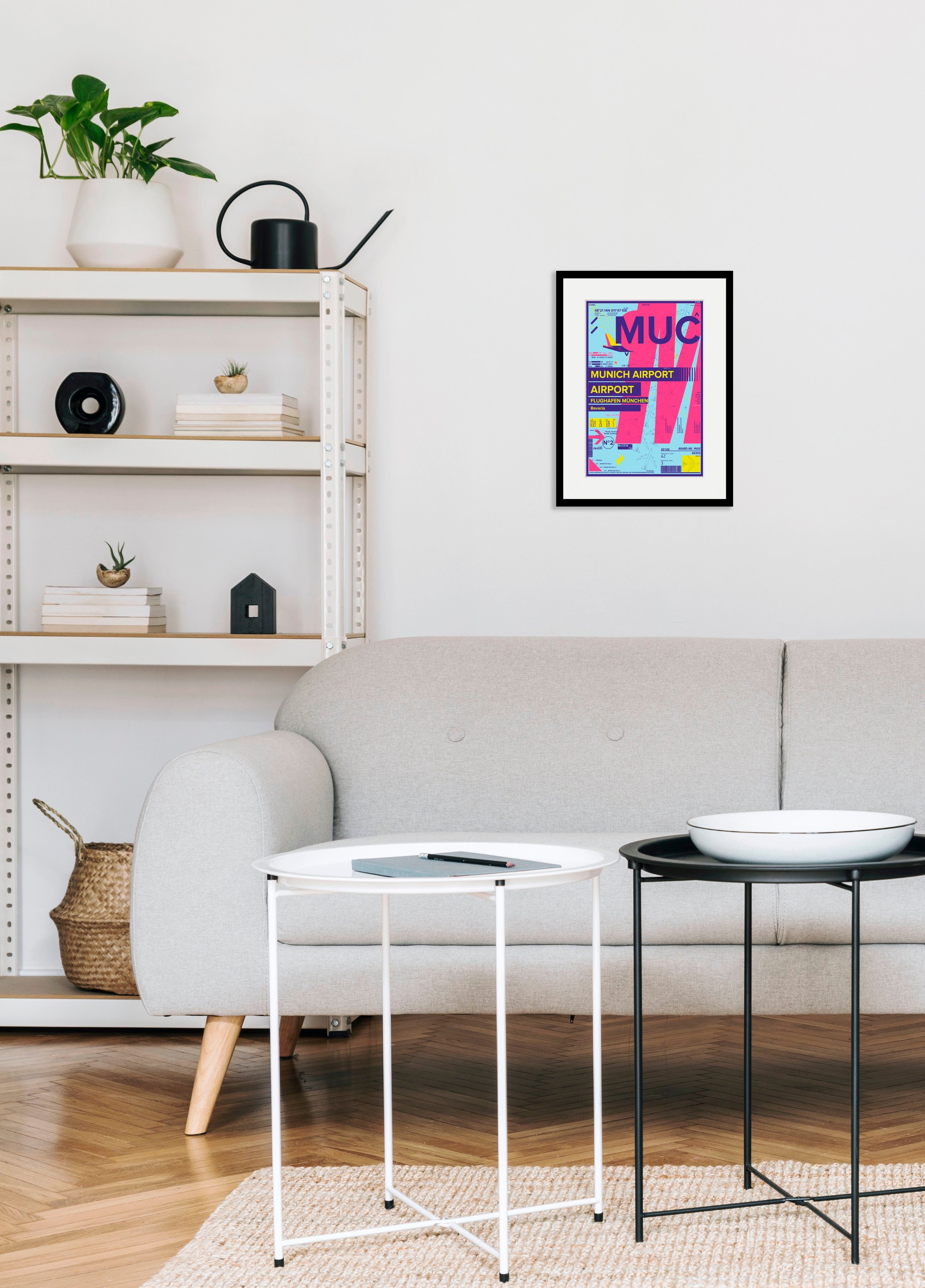 queence Bild »MUC AIRPORT«, Flugzeuge-Magazincover-Mode-Fashion-M ...