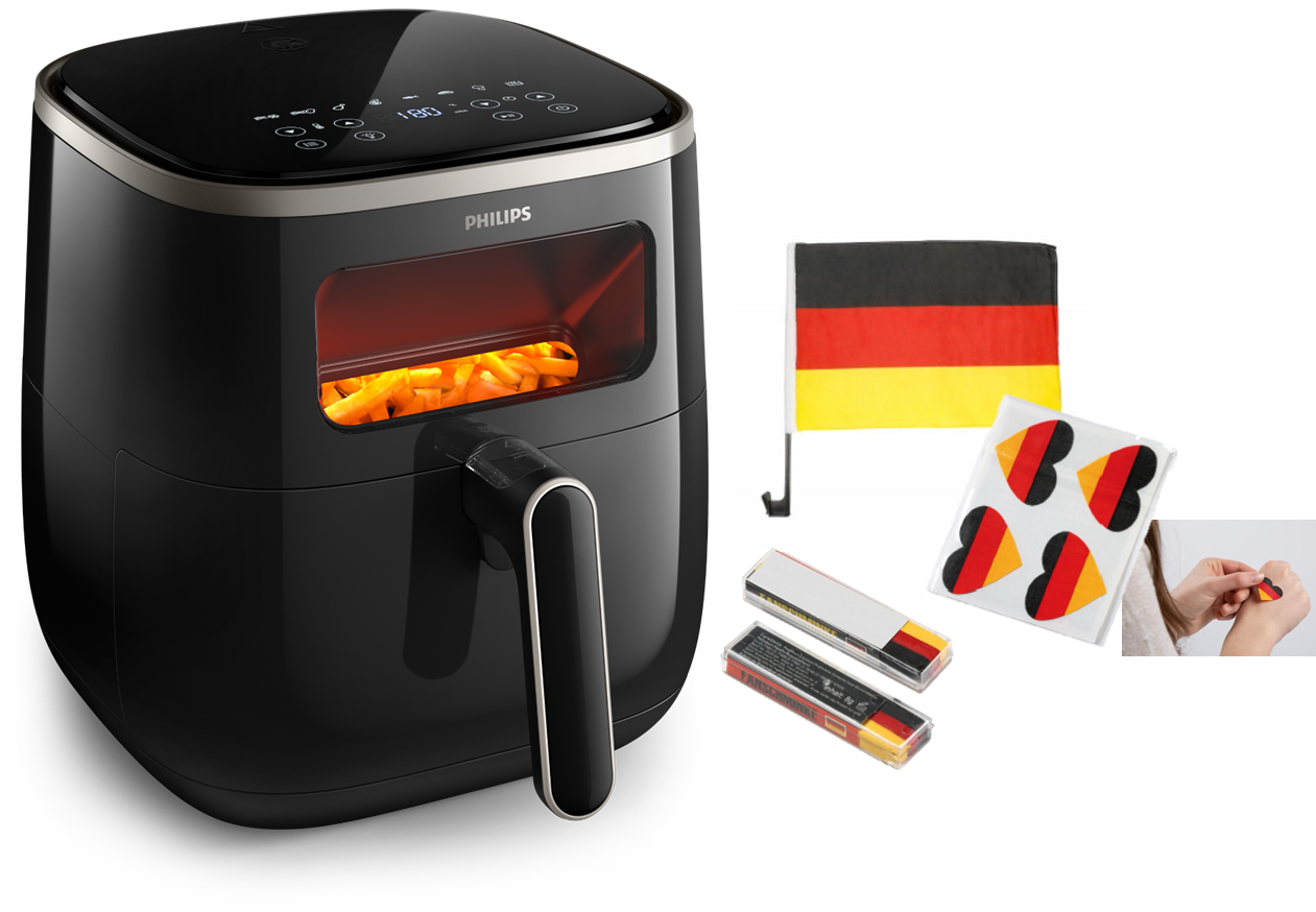 Philips Heißluftfritteuse »XL 3000 Series HD9257/88, mit 5.6L Kapazität ...