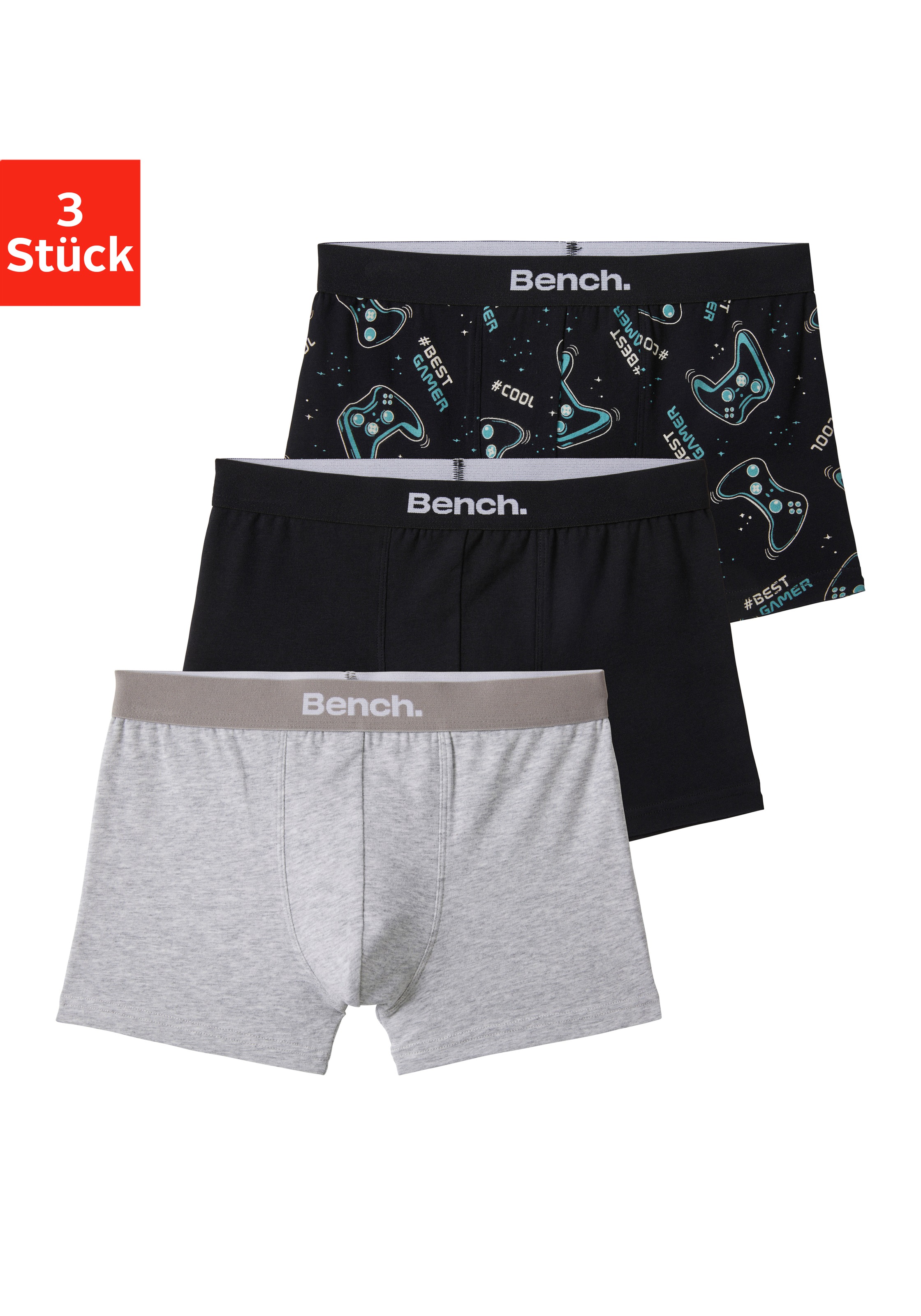 Bench. Boxer, (Packung, 3 St.) online bestellen | BAUR