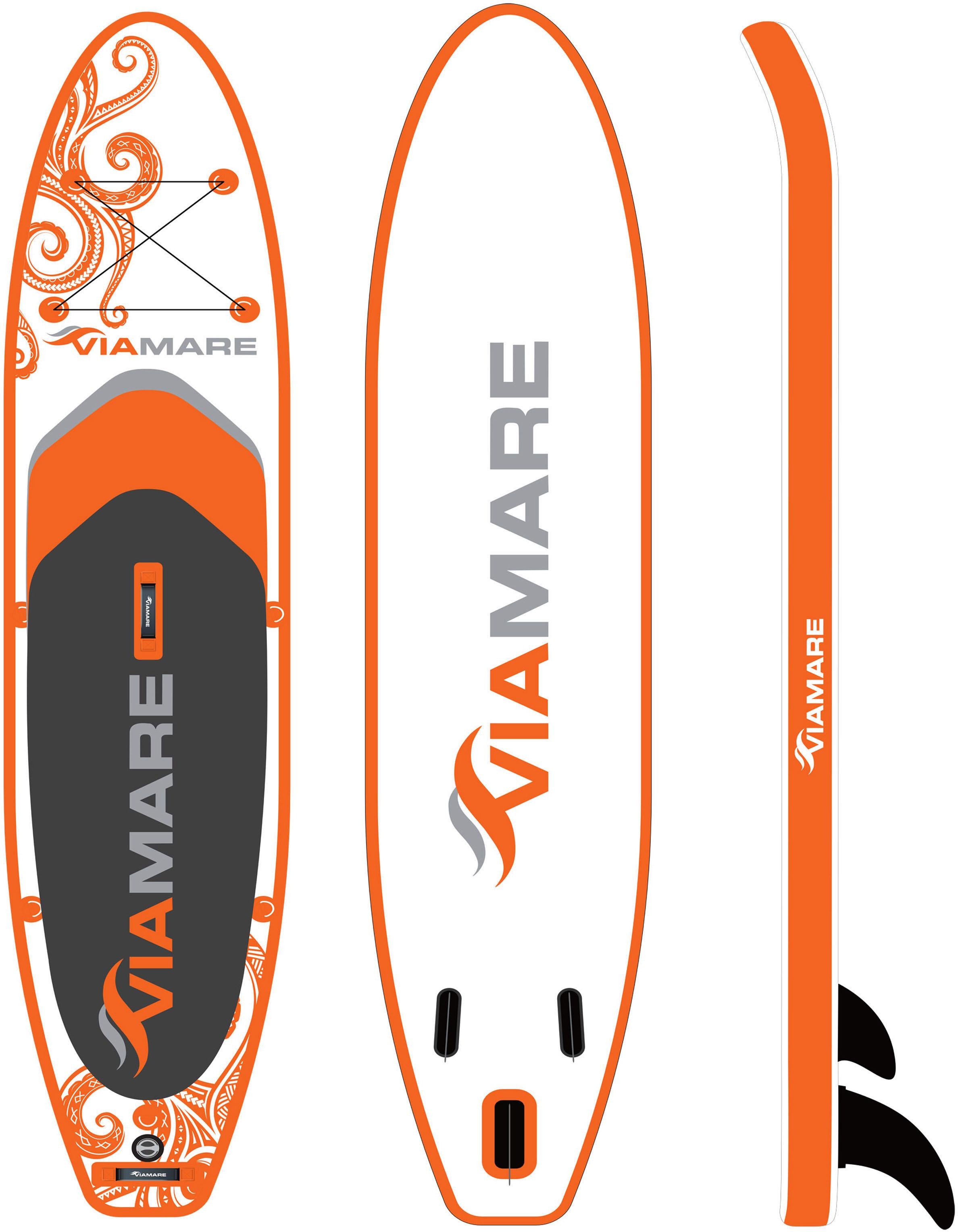 Black Friday VIAMARE SUP-Board »SUP Set VIAMARE 330 S Octopus orange ...