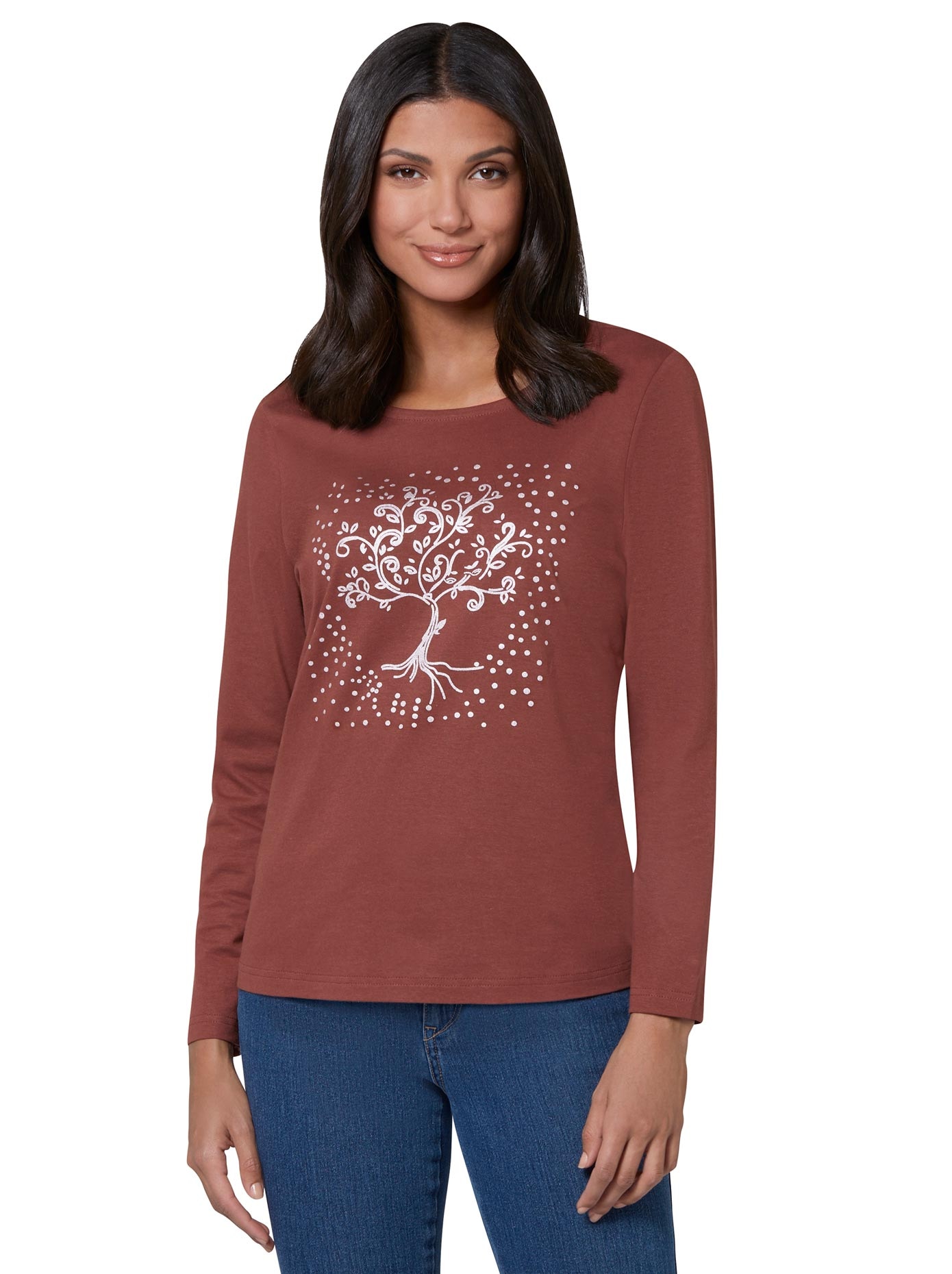 Classic Basics Langarmshirt »Langarm-Shirt«, (1 tlg.) für kaufen | BAUR