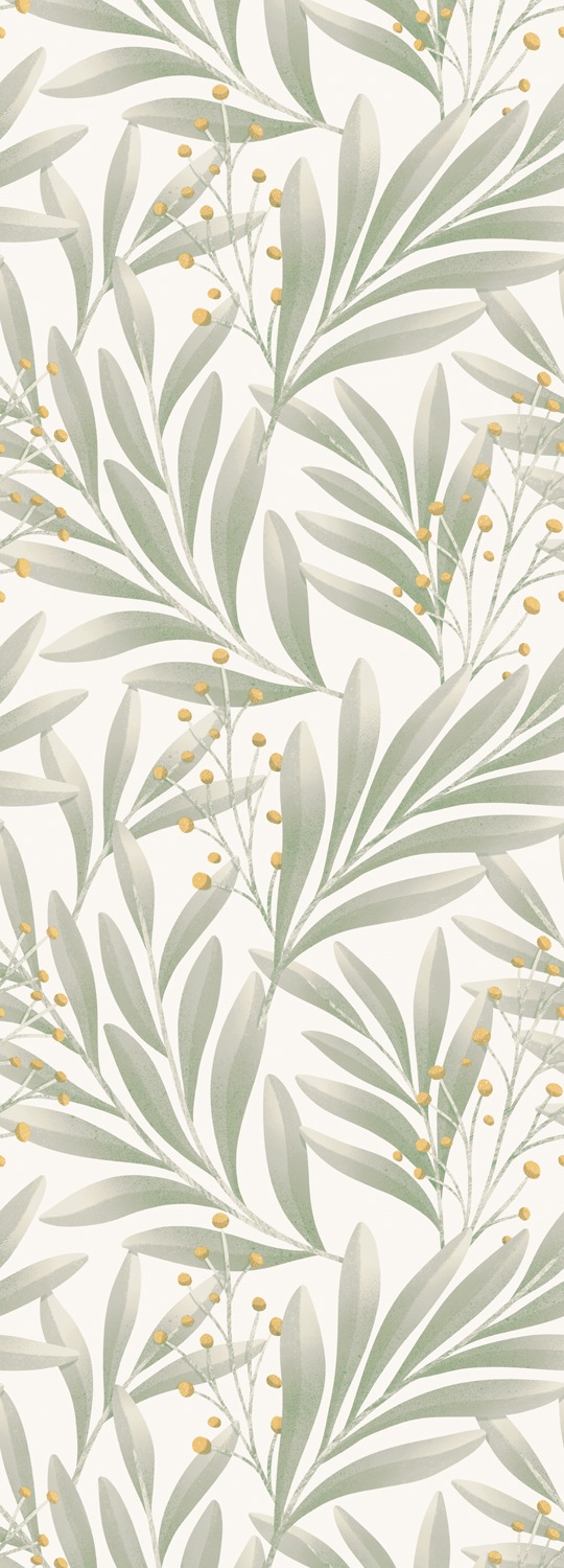 queence Vinyltapete »Selbstklebende Tapete 90x250cm mit herbstlichem ...