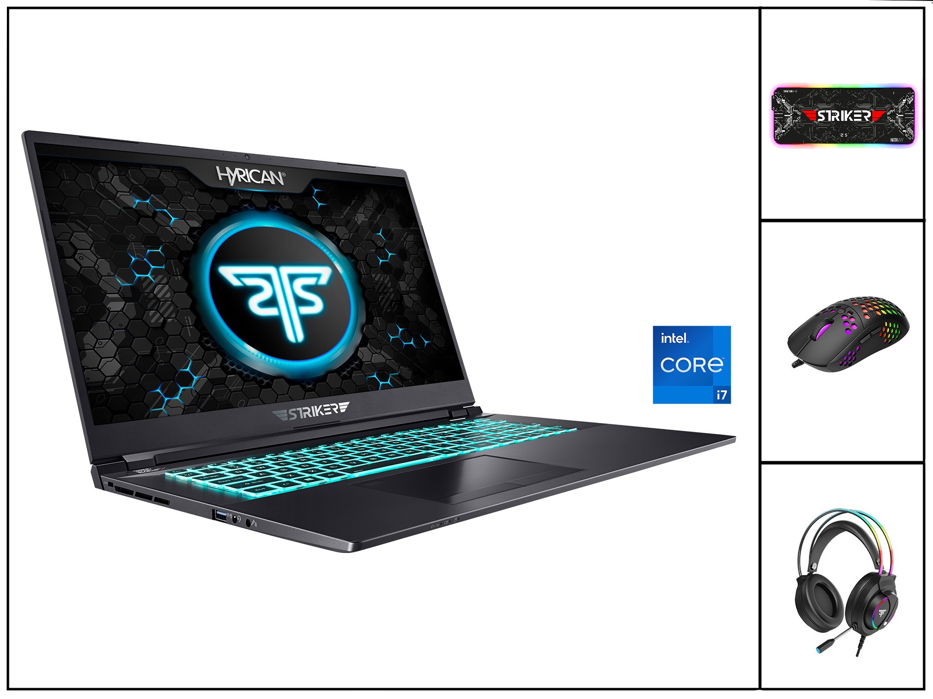 Hyrican Gaming-Notebook »Striker SET2342«, 39,62 cm, / 15,6 Zoll, Intel ...