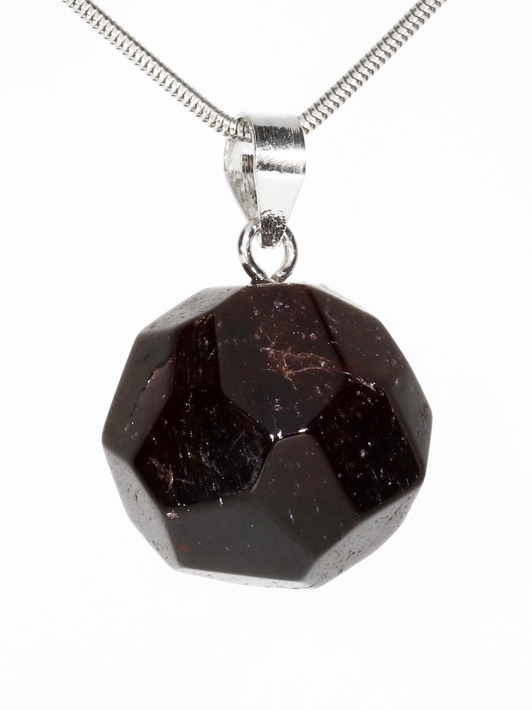 Adelia´s Kettenanhänger »Granat Silber Edelstein Anhänger« bestellen | BAUR