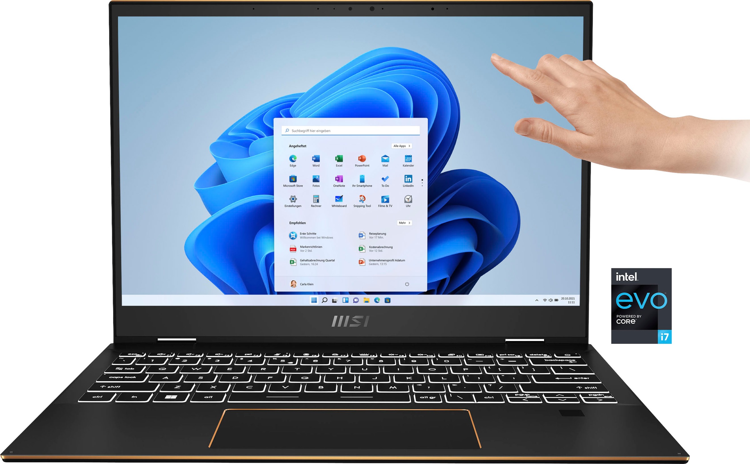 MSI Convertible Notebook »Summit E13 Flip Evo A13MT-227«, 34,1 cm, / 13 ...