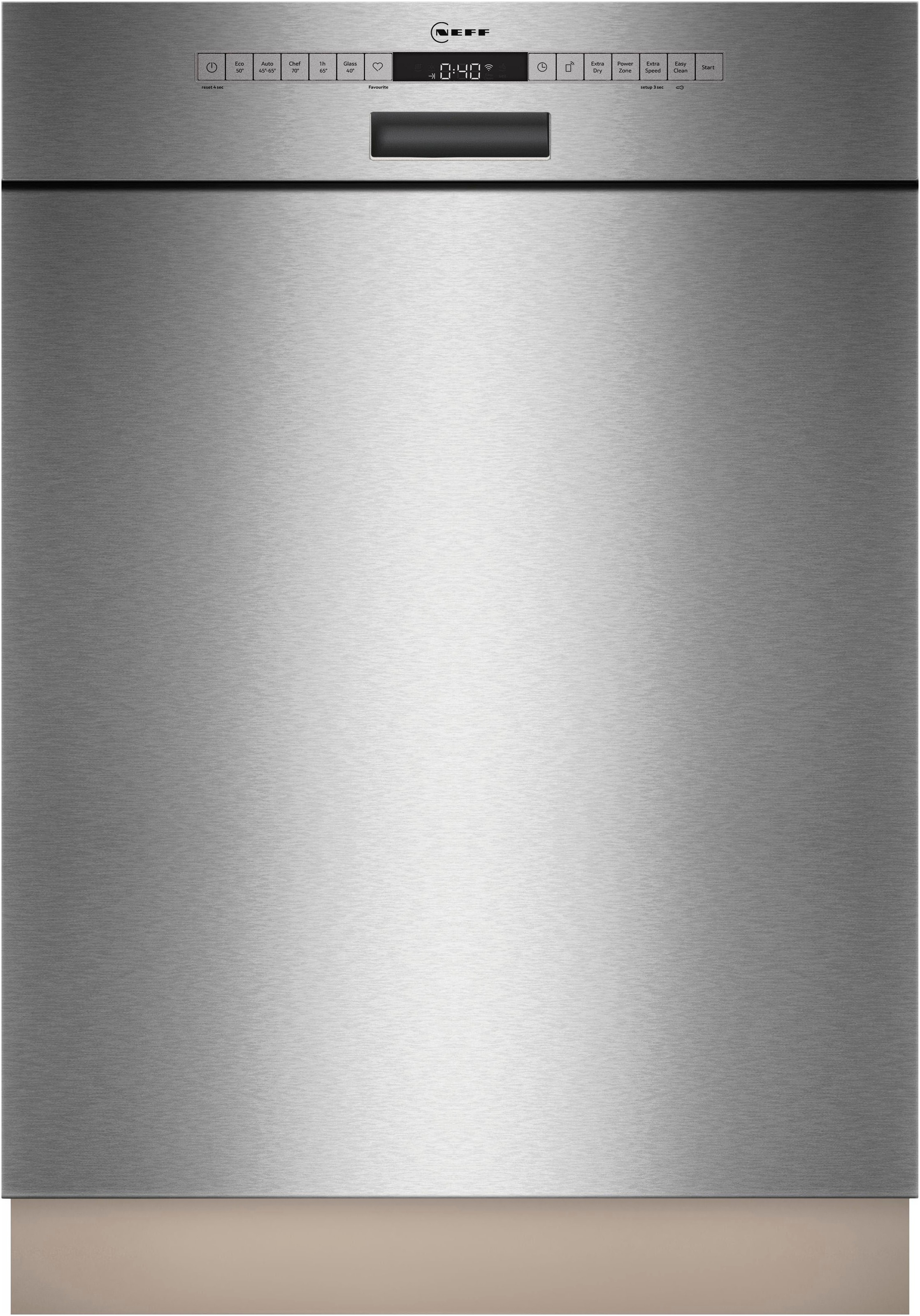 NEFF Unterbaugeschirrspüler »S125EAS01E«, N 50, S125EAS01E, 13 ...