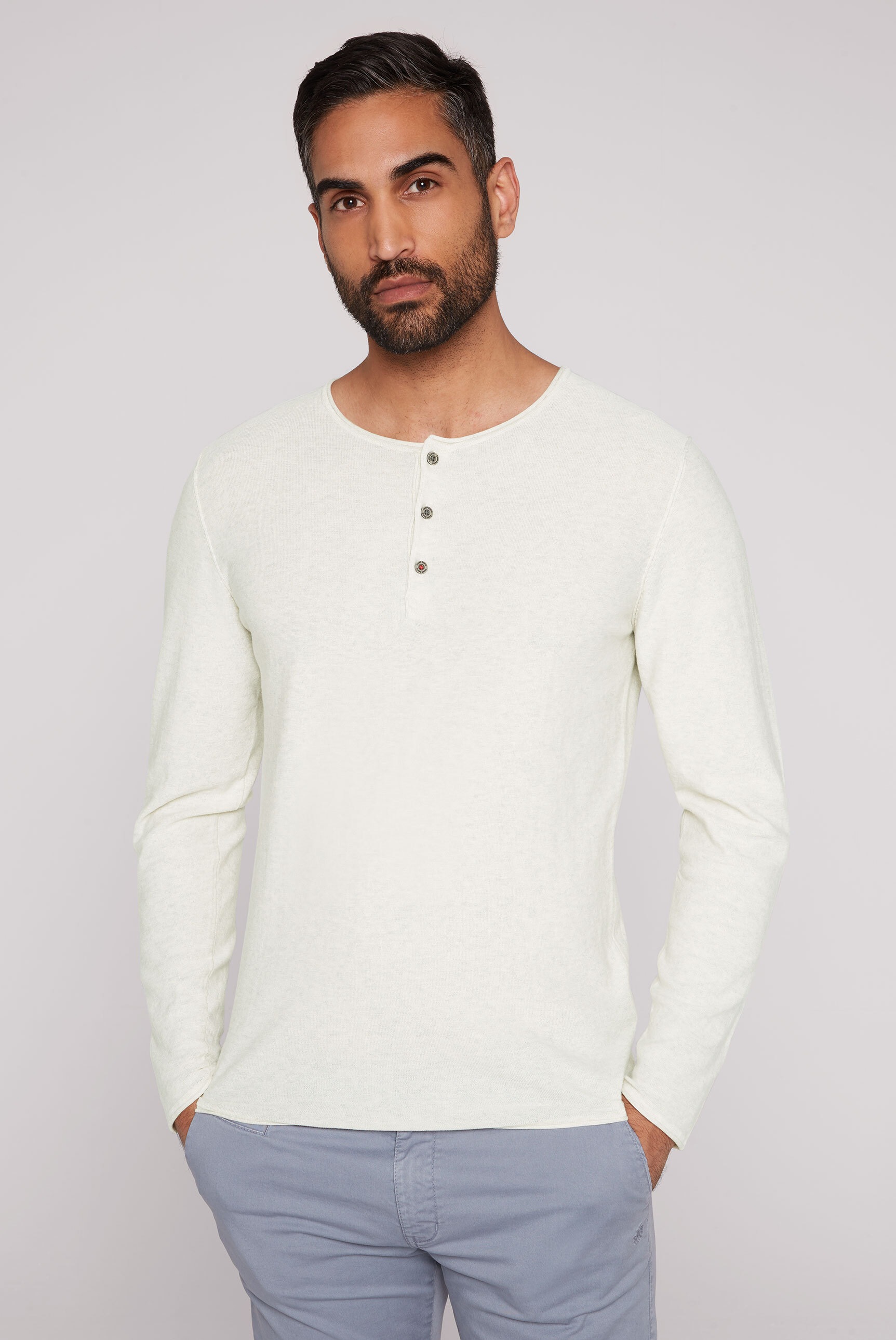 CAMP DAVID Rundhalspullover für | BAUR