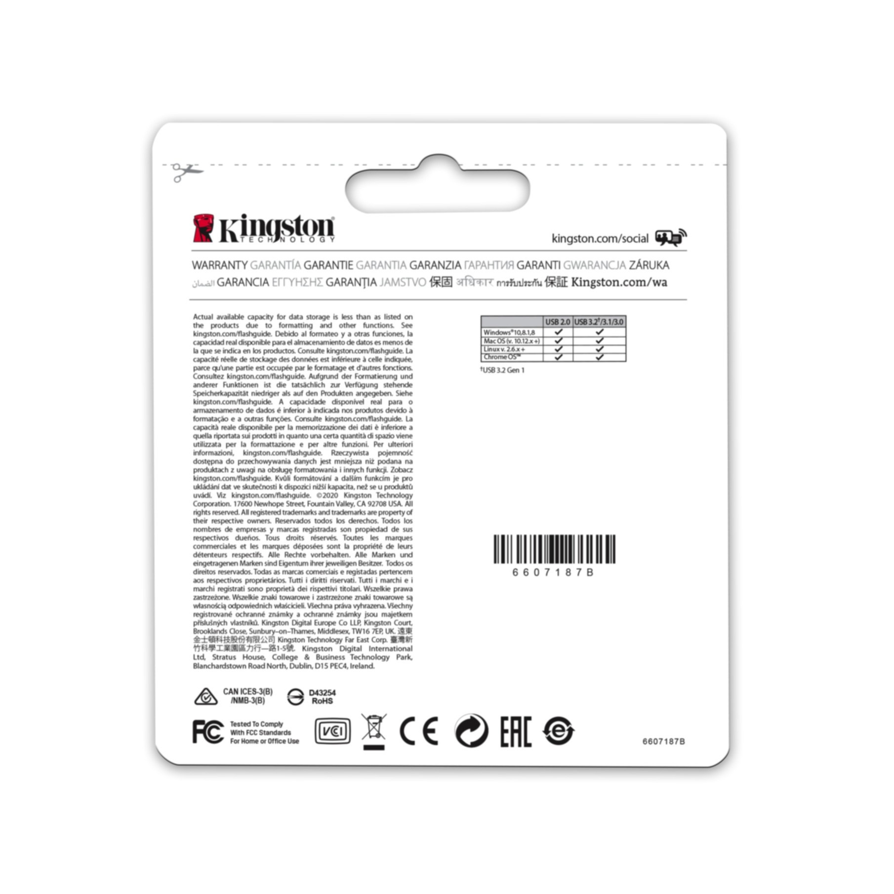 Kingston USB-Stick »256GB DataTraveler Micro 200MB/s Metal USB 3.2 Gen ...